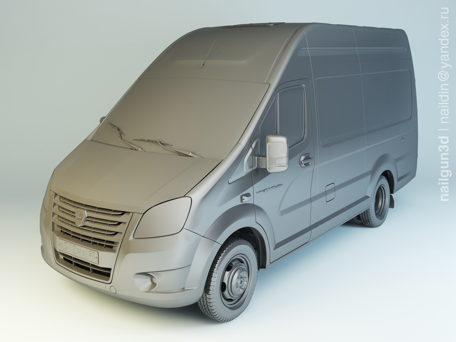 Nailgun3d _ Nail Khusnutdinov - GAZ Gazelle A31R22 + A31R32
