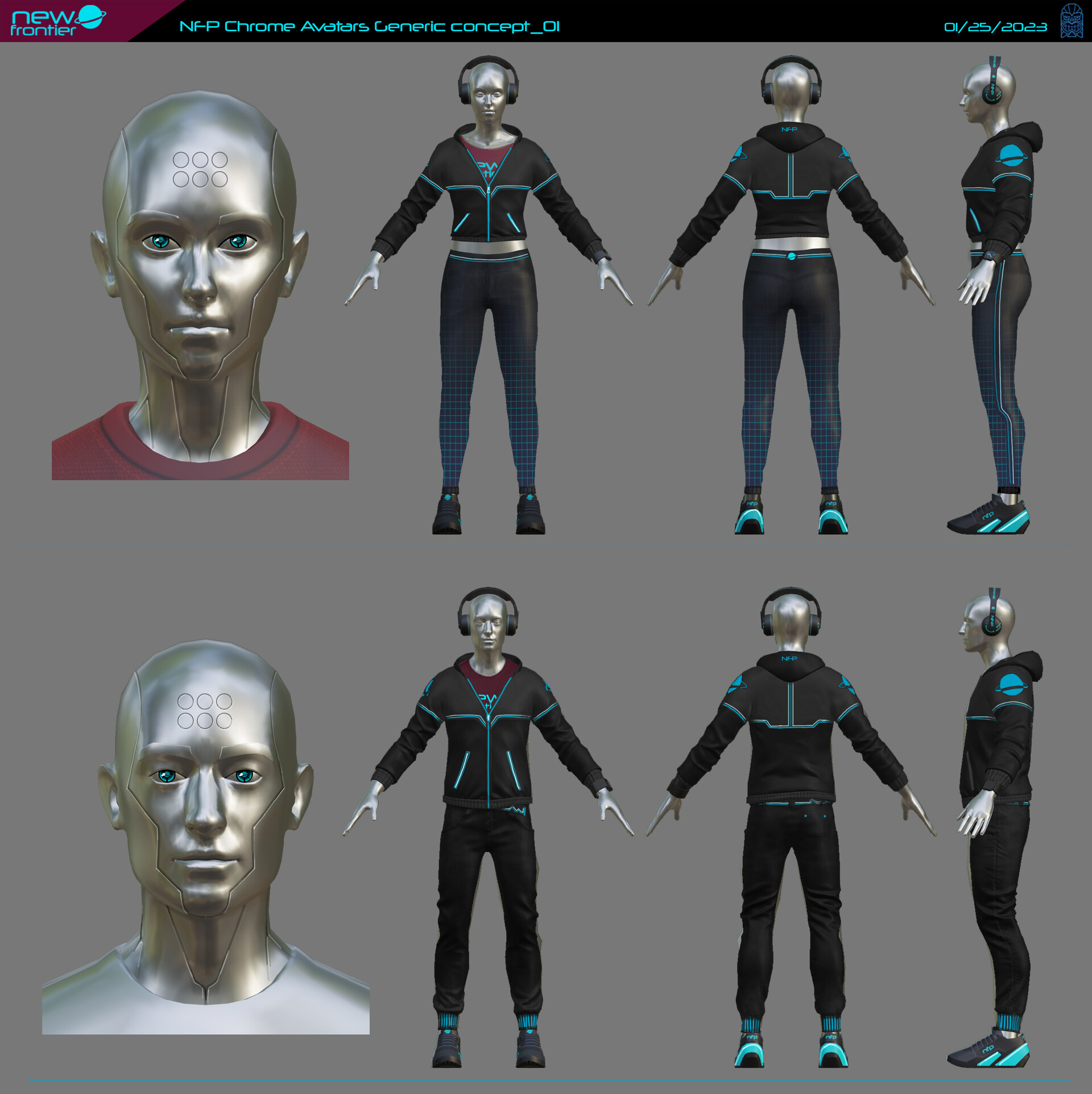 ArtStation - Avatar concepts for NFP