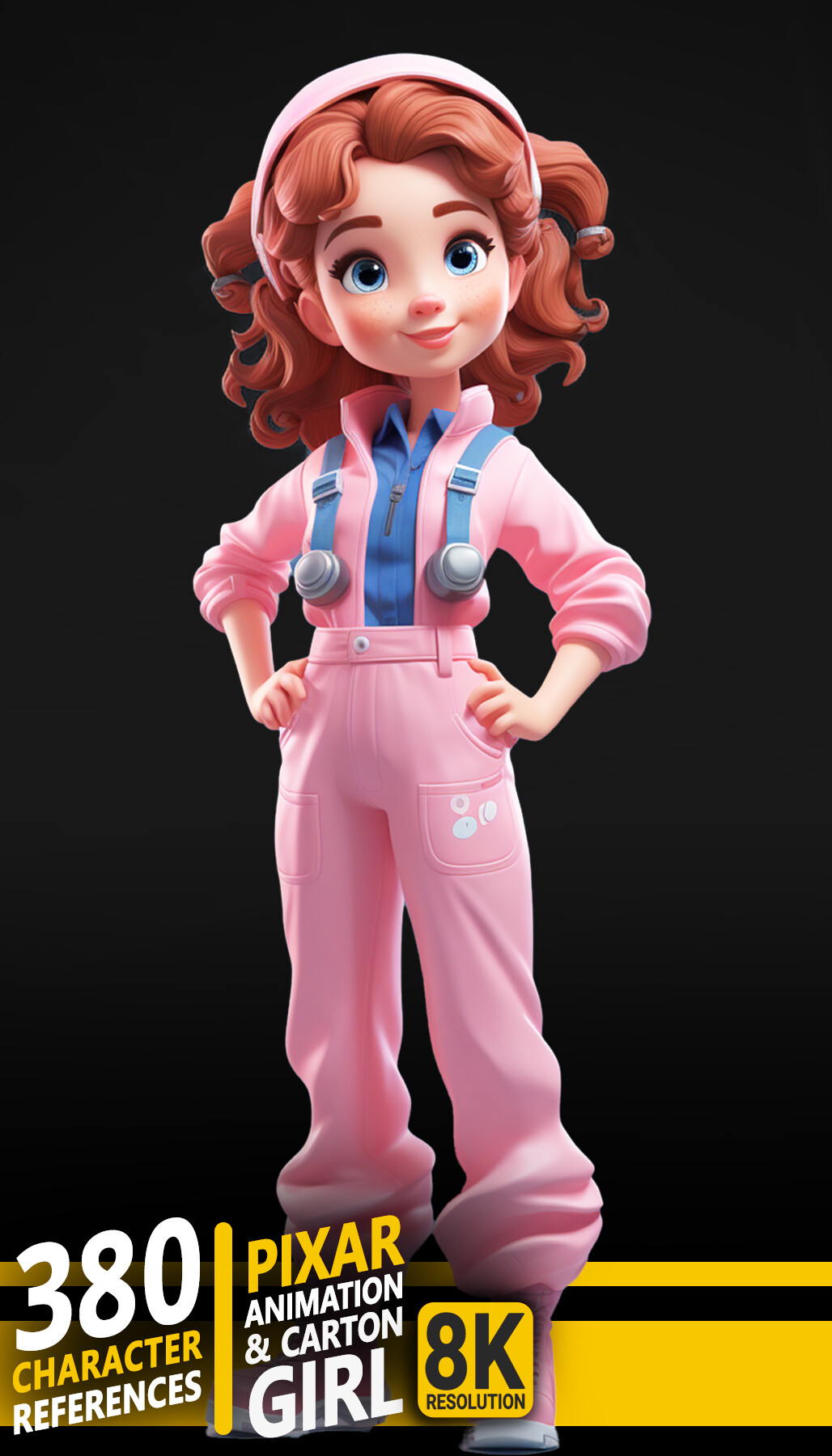 380 Pixar Animation & Cartoon Girl — Character References | 8K ...