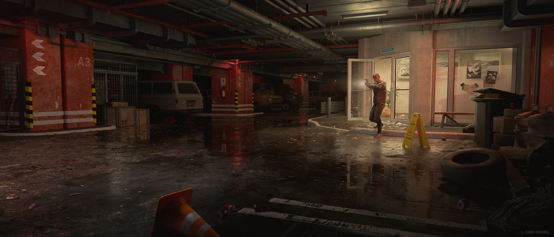 ArtStation - Tracking The Escaped Ext.