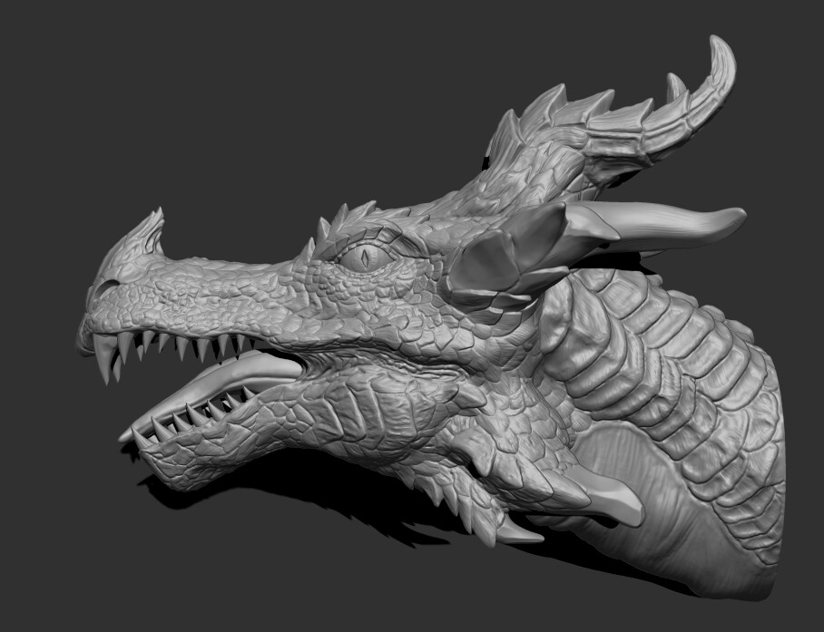 Manuel Limon - Odahviing dragon head