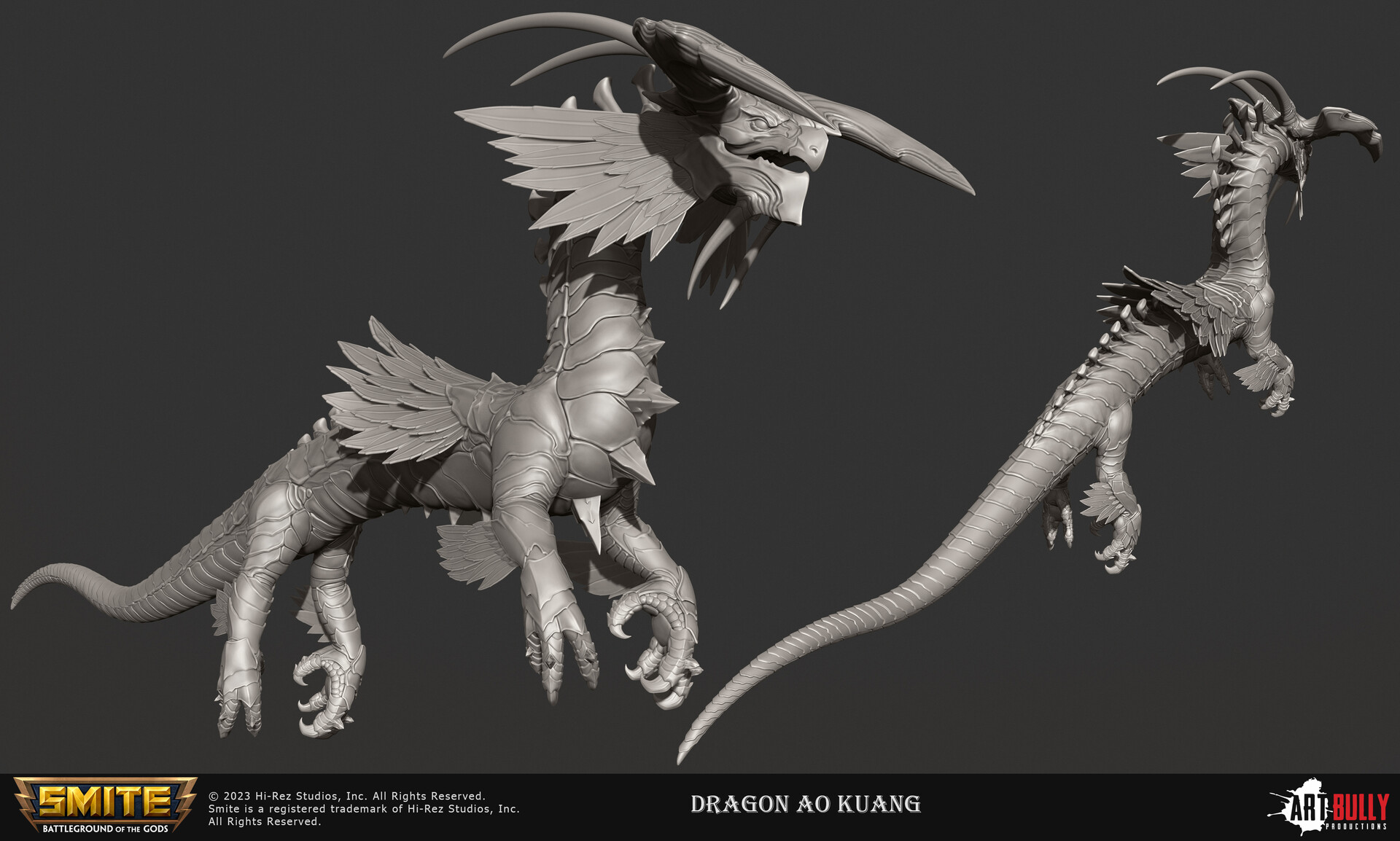 Art Bully Productions - SMITE - Dragon AO Kuang