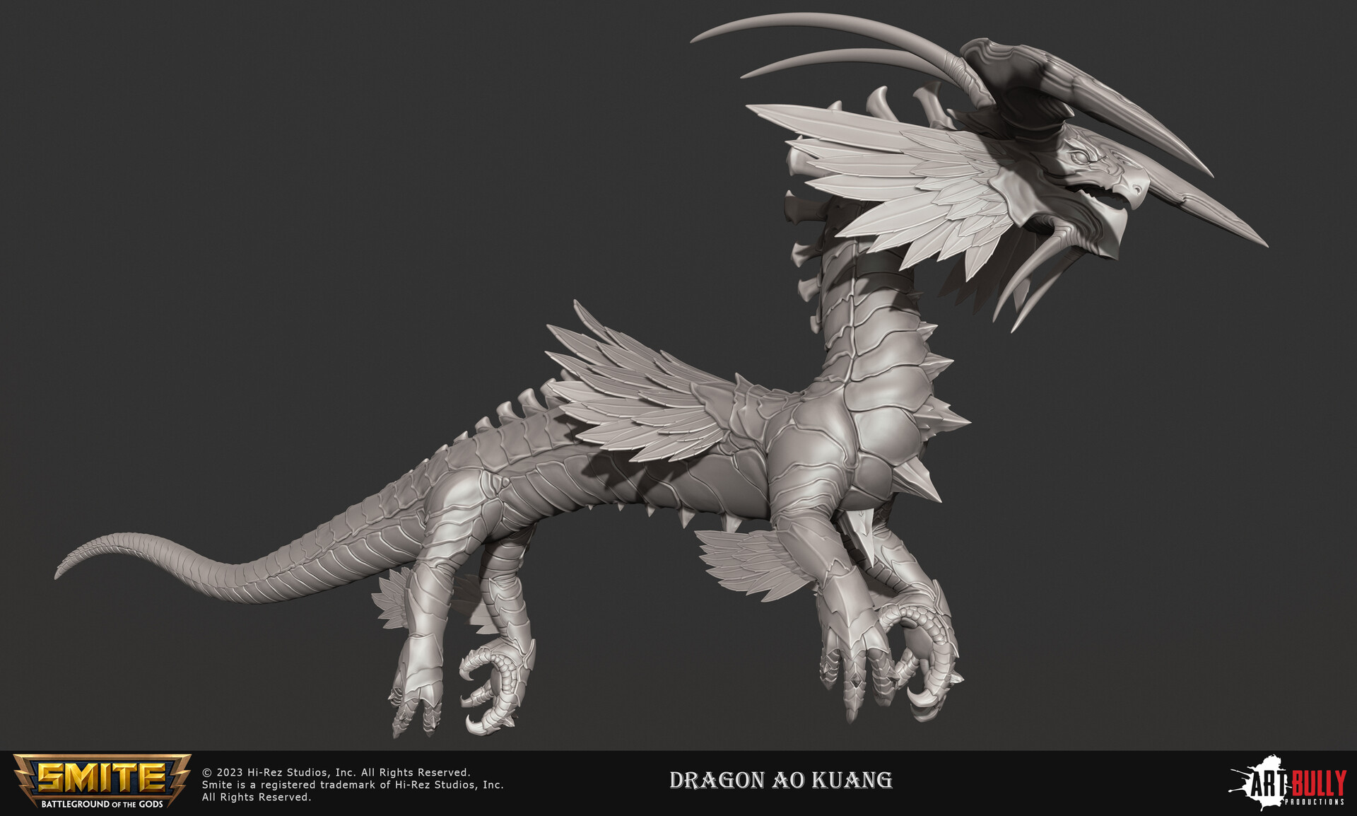 Art Bully Productions - SMITE - Dragon AO Kuang