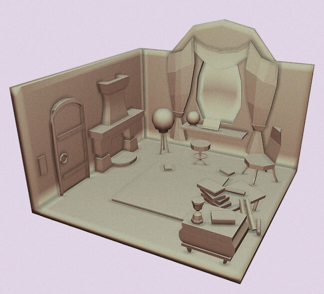 ArtStation - Room (Classwork)