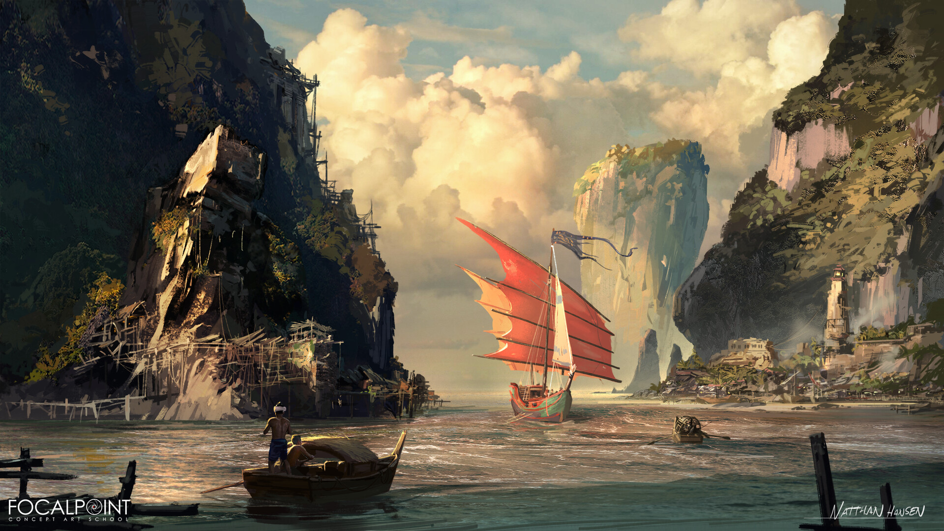 ArtStation - Crimson Sea