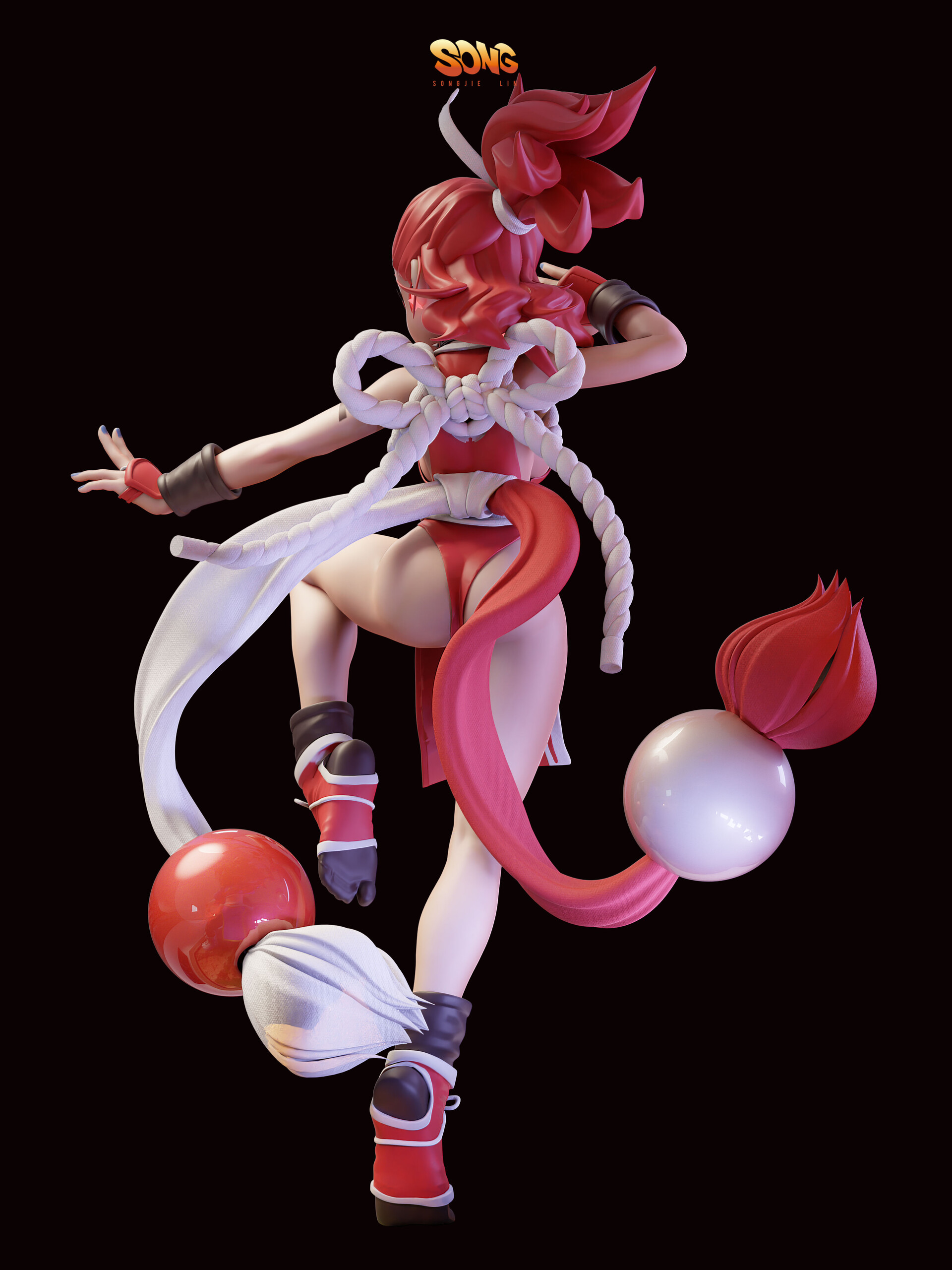 SONG JIE LIN - vol.009.Maemi cos-Mai Shiranui