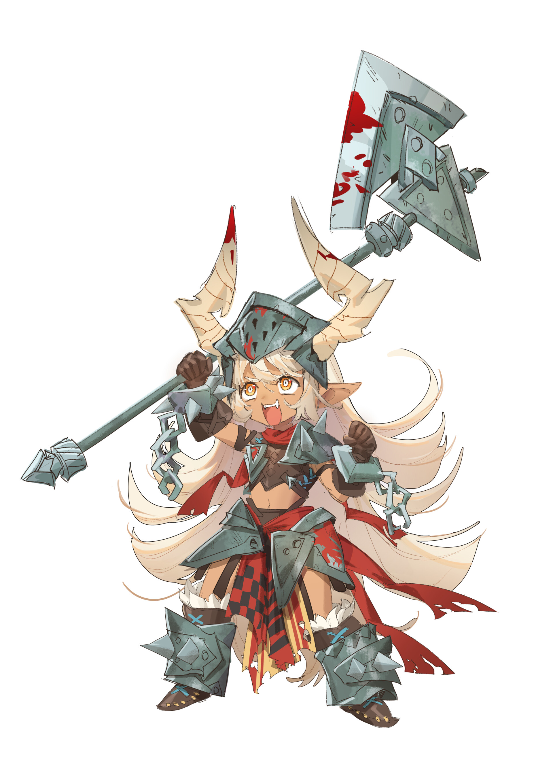 ArtStation - Dwarven Berserker