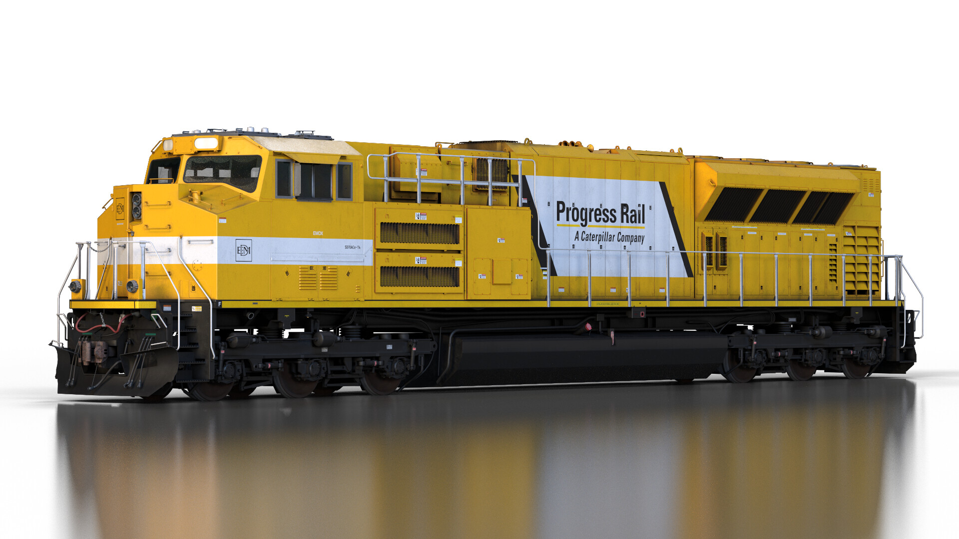 ArtStation - EMDX SD70ACe-T4 Banana