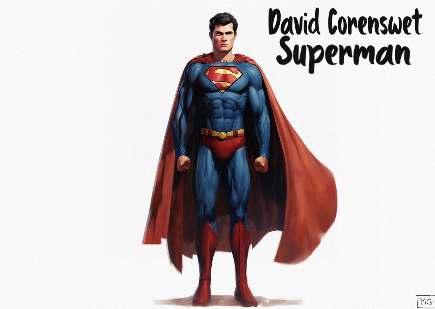 ArtStation - Superman - David Corenswet