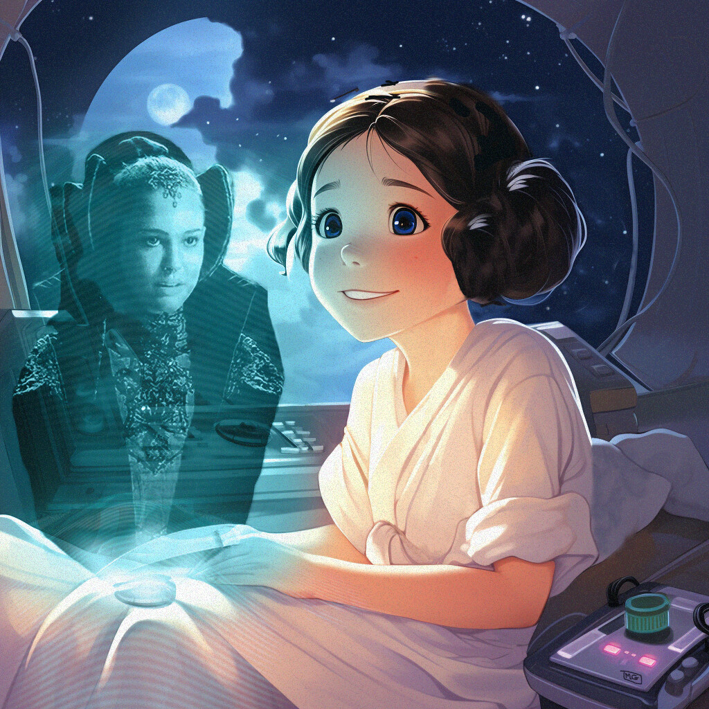 ArtStation - Princess Leia - Vivien Lyra Blair