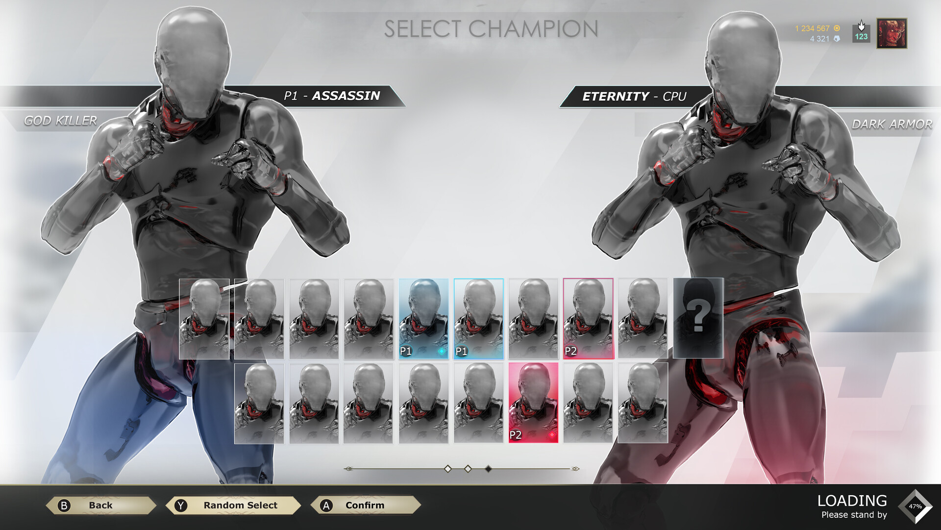 Andrii Shafetov - Portfolio - Fighting Game UI