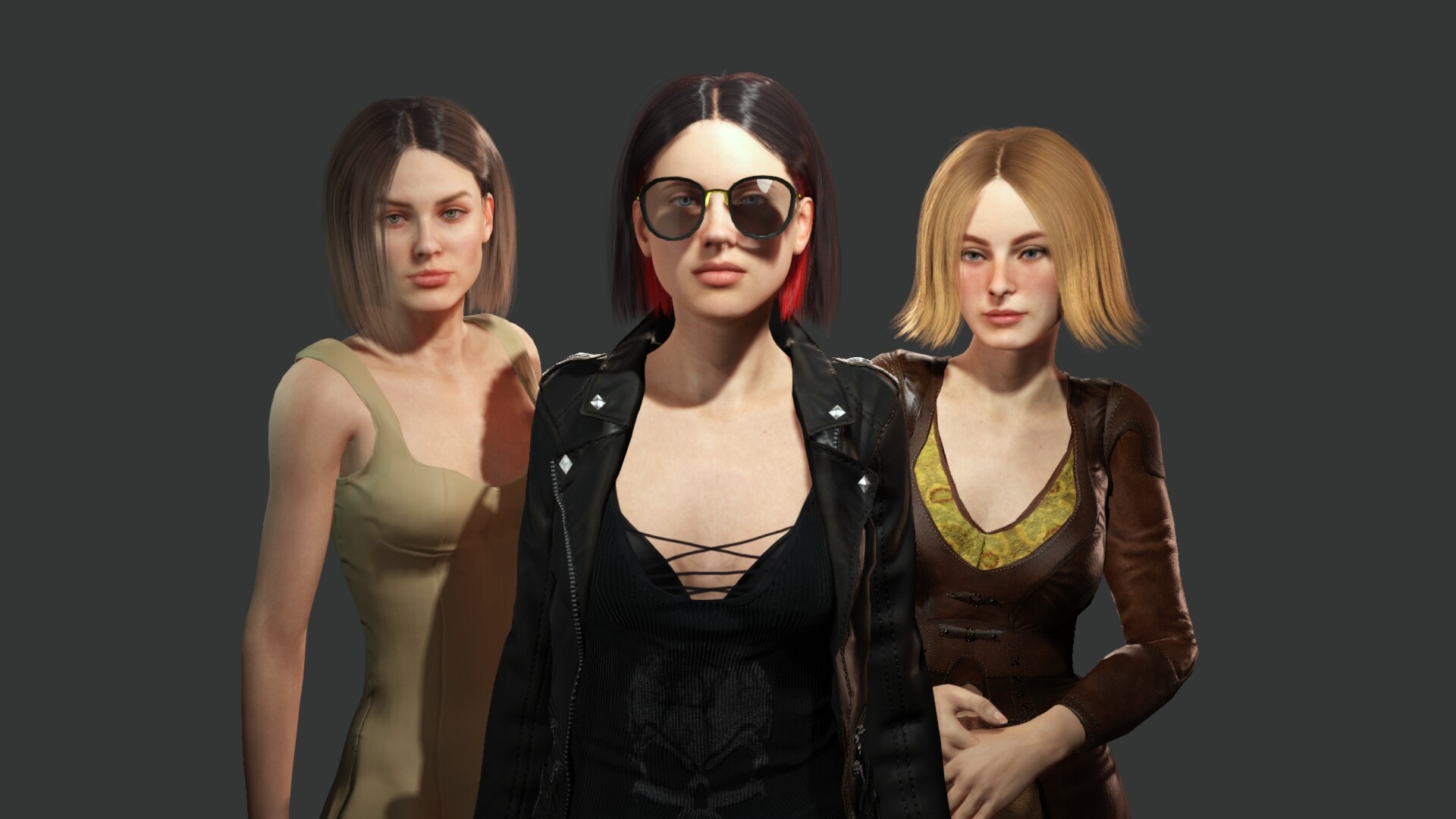 sawa - Hair color series - BluntCut