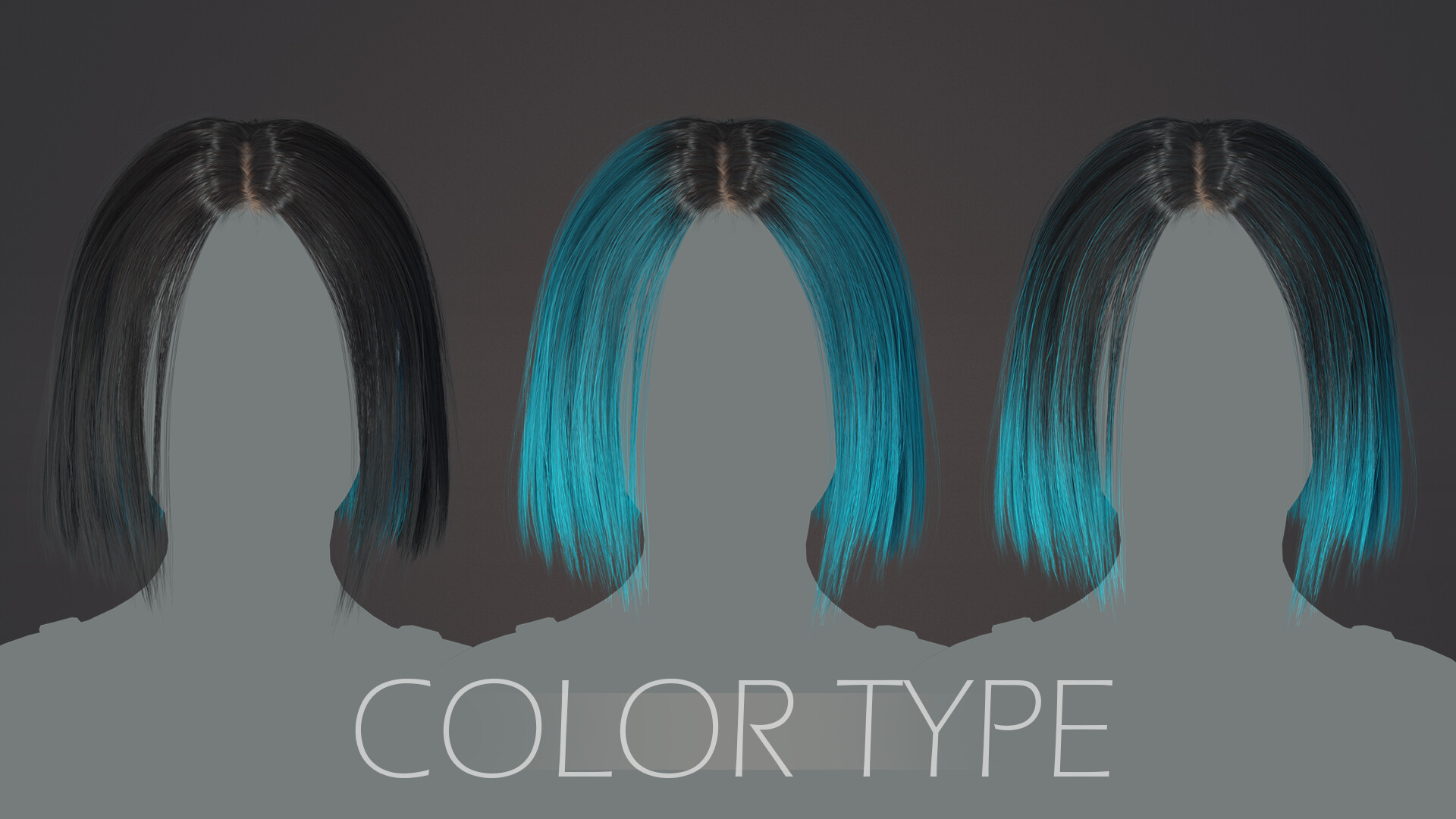 sawa - Hair color series - BluntCut