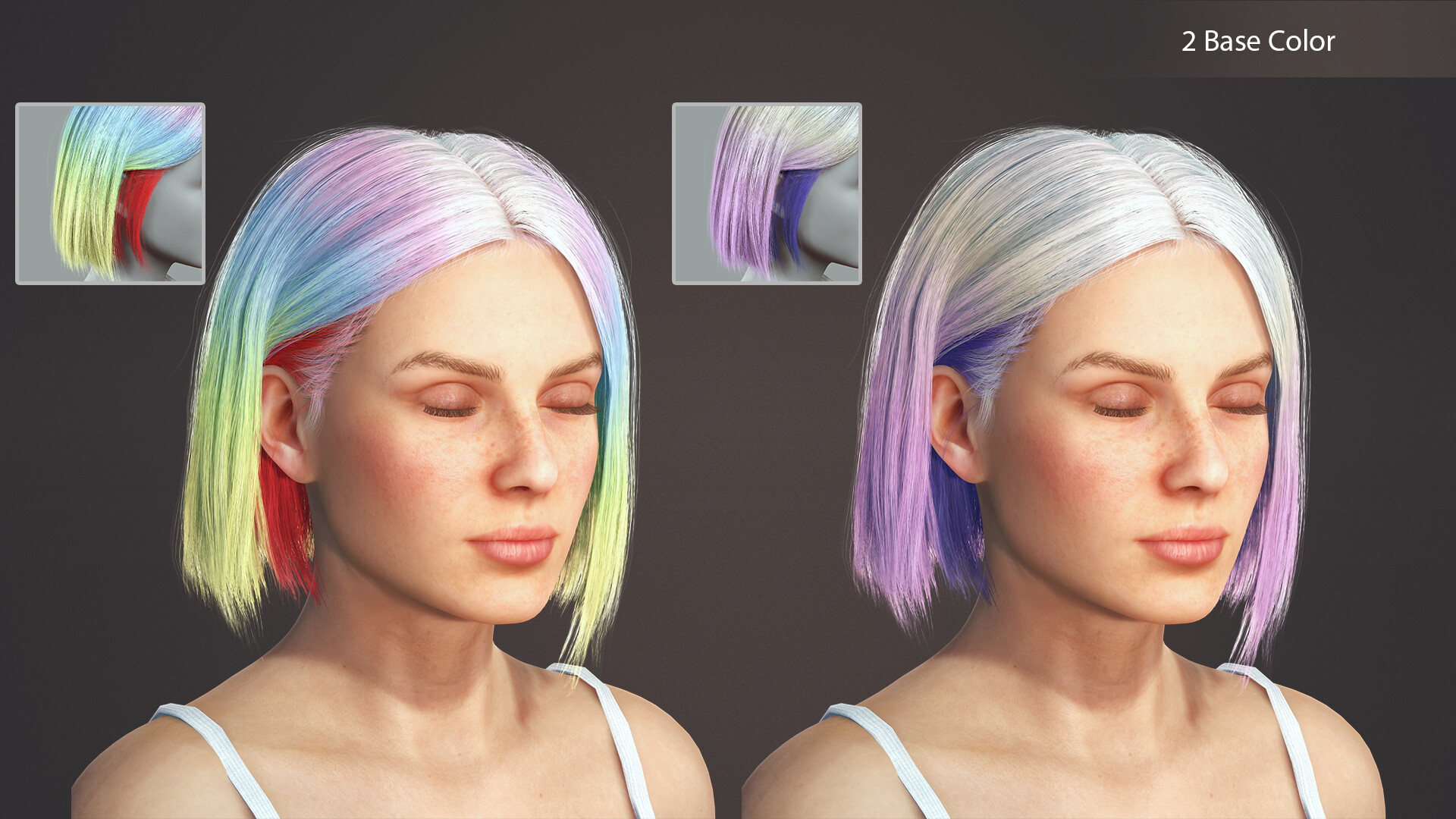 sawa - Hair color series - BluntCut