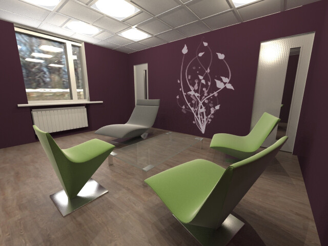 ArtStation - Interview room layout