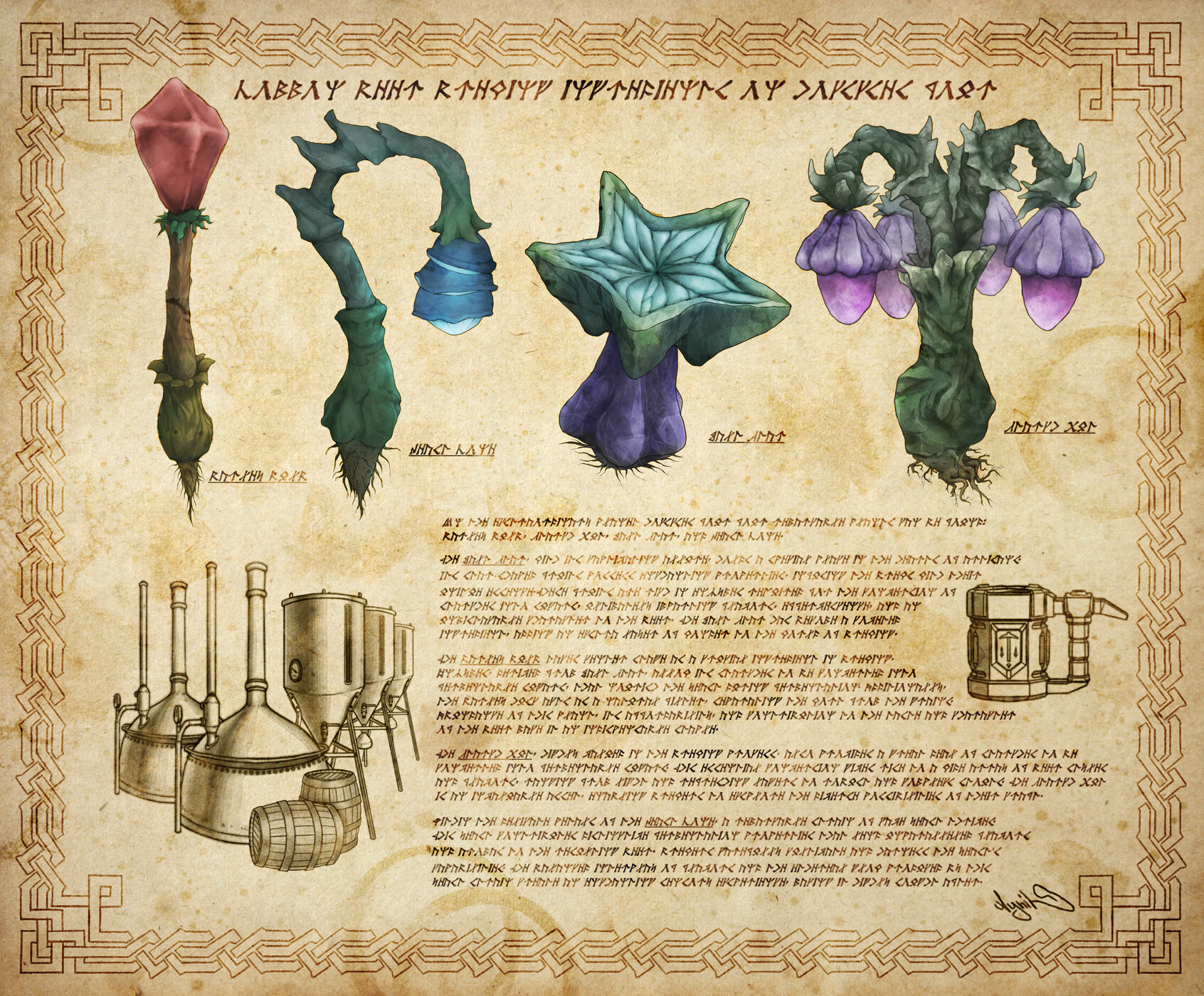 ArtStation - DRG Beer Botanicals
