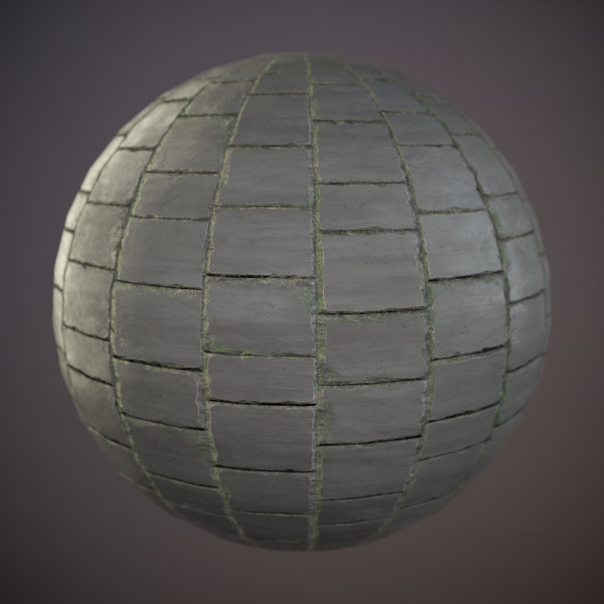 ArtStation - Tiling stone wall