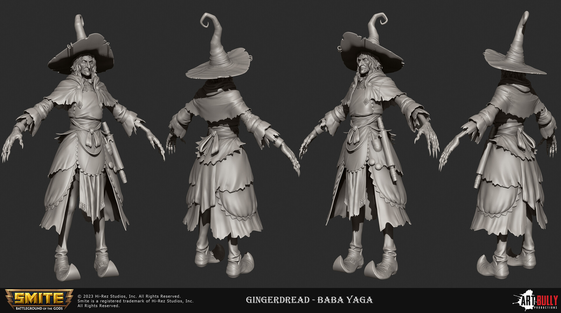 Michael Long | Senior 3D Artist - SMITE Character - Baba Yaga
