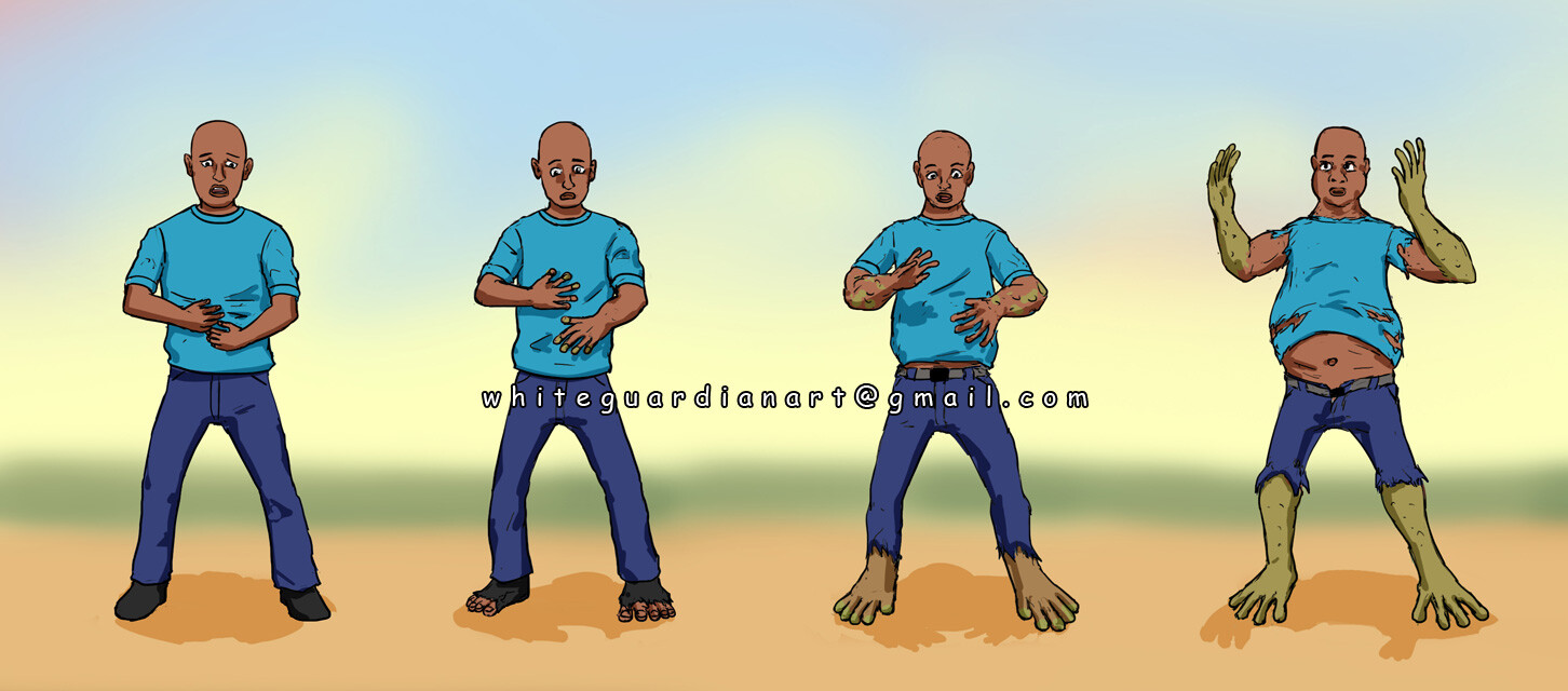 ArtStation - Human into Werefrog TF