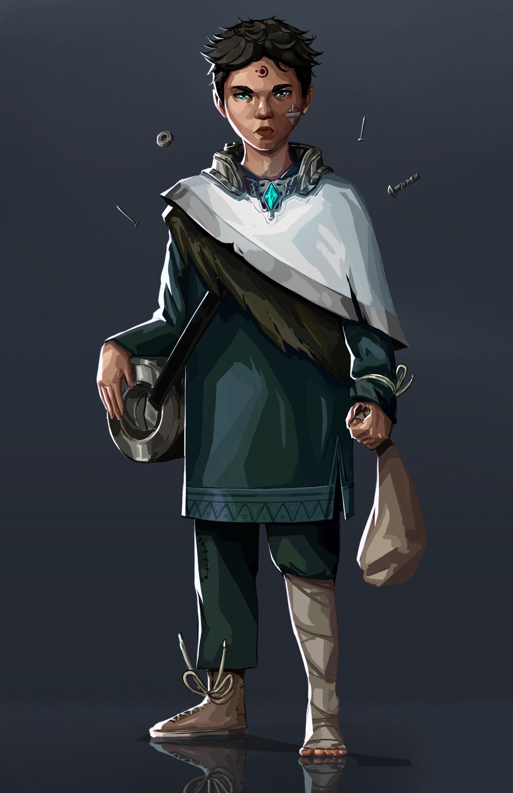 Julien Duroi - Nayana - Character design