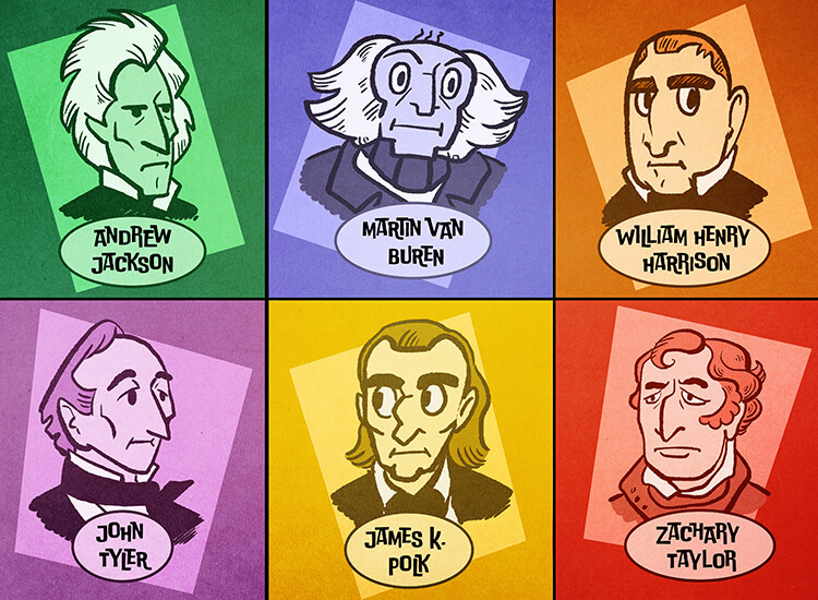 ArtStation - US Presidents 7-12
