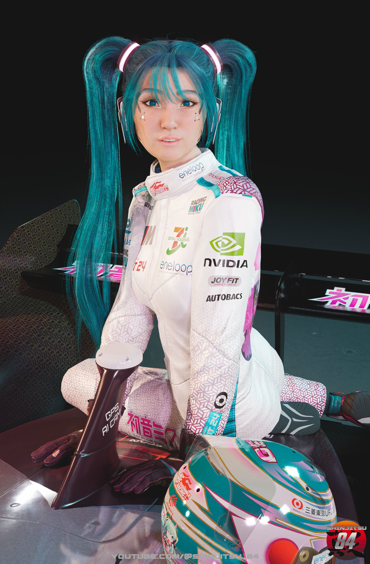 ArtStation - Hatsune Miku 2077: Robotonomous AI
