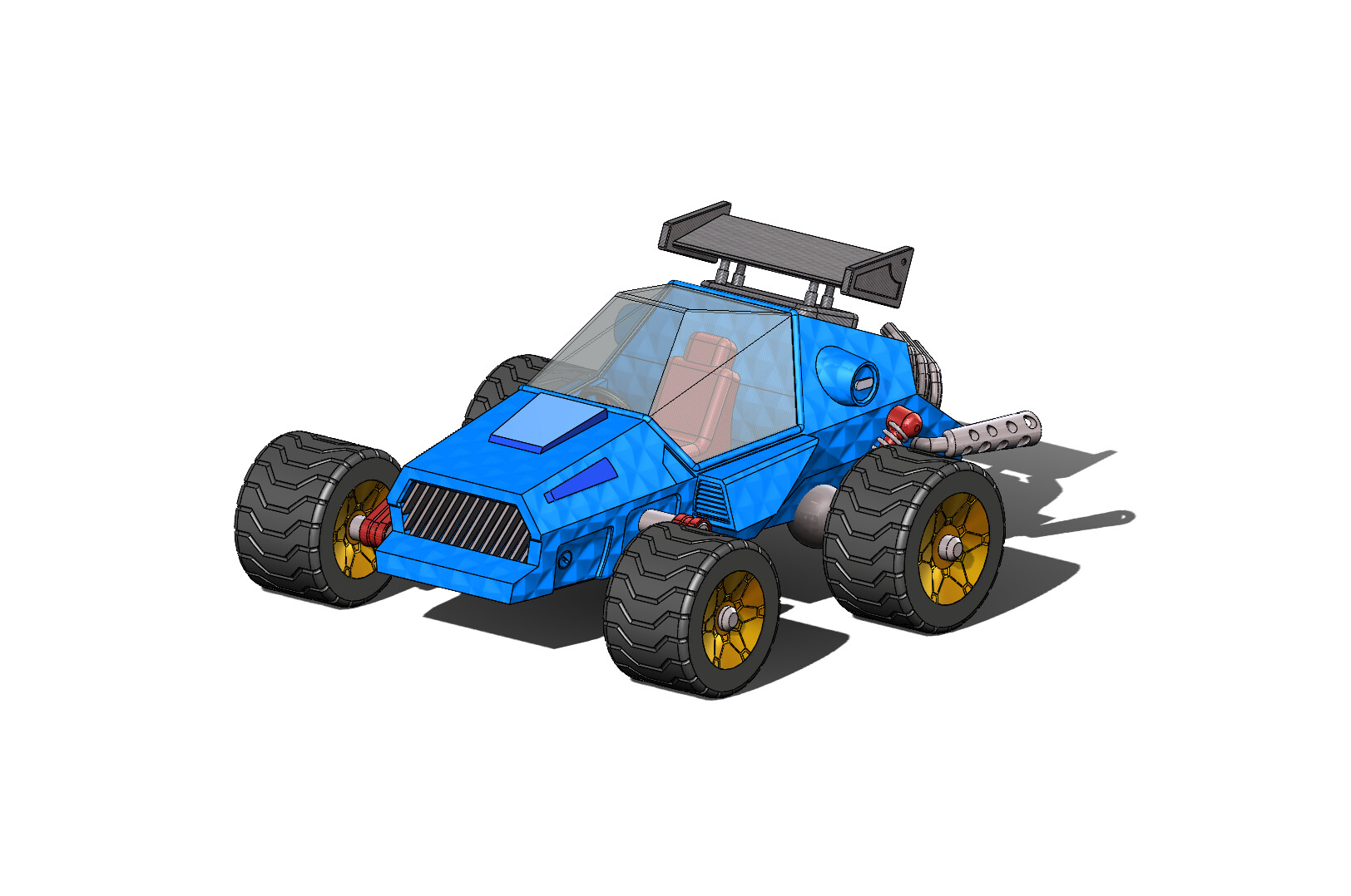 ArtStation - Futuristic Buggy