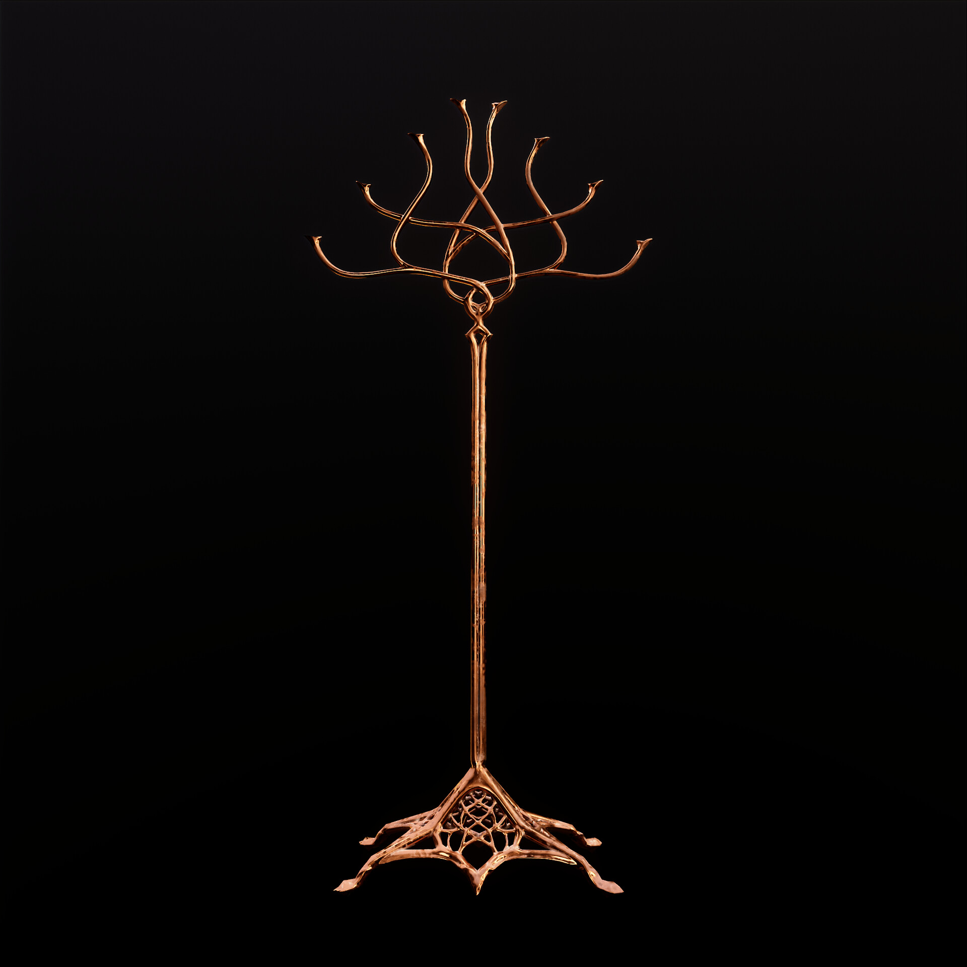 ArtStation - Elven Torchere