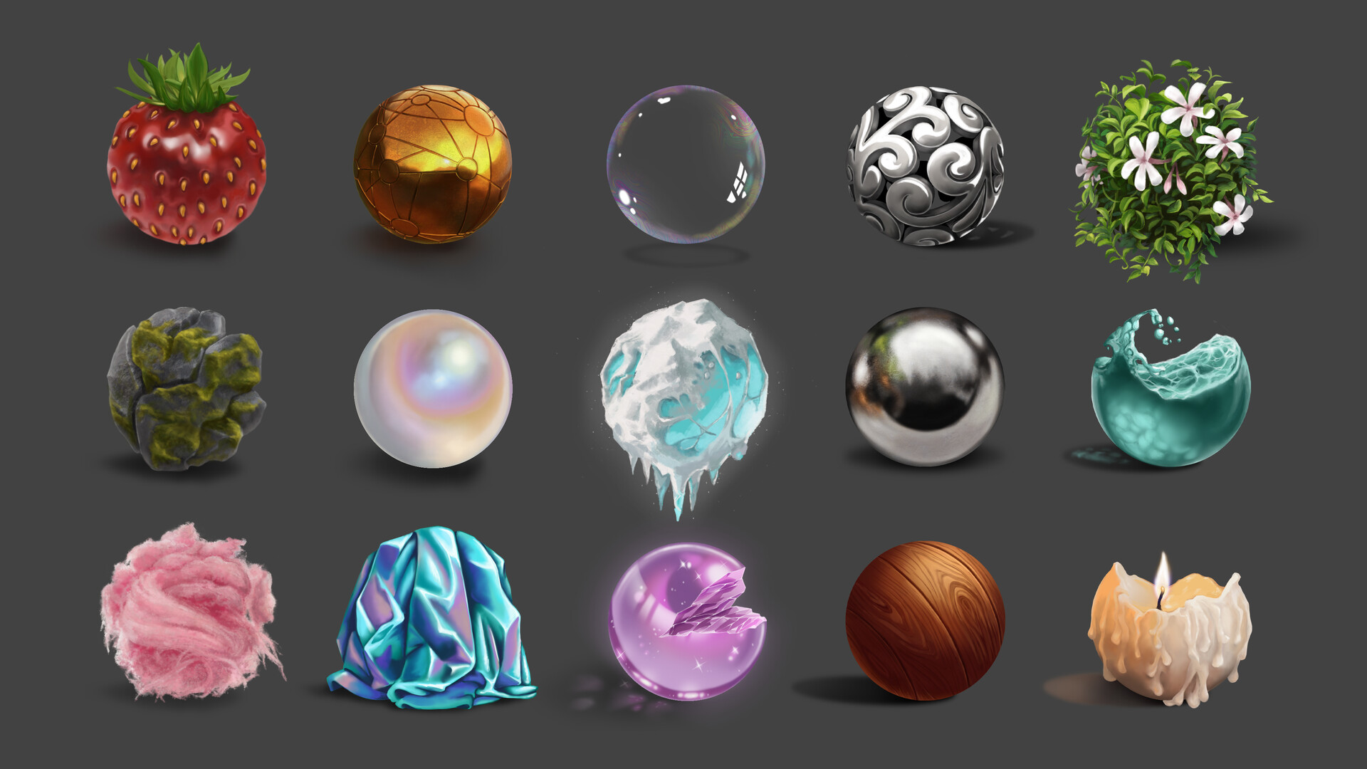 ArtStation - Material Studies