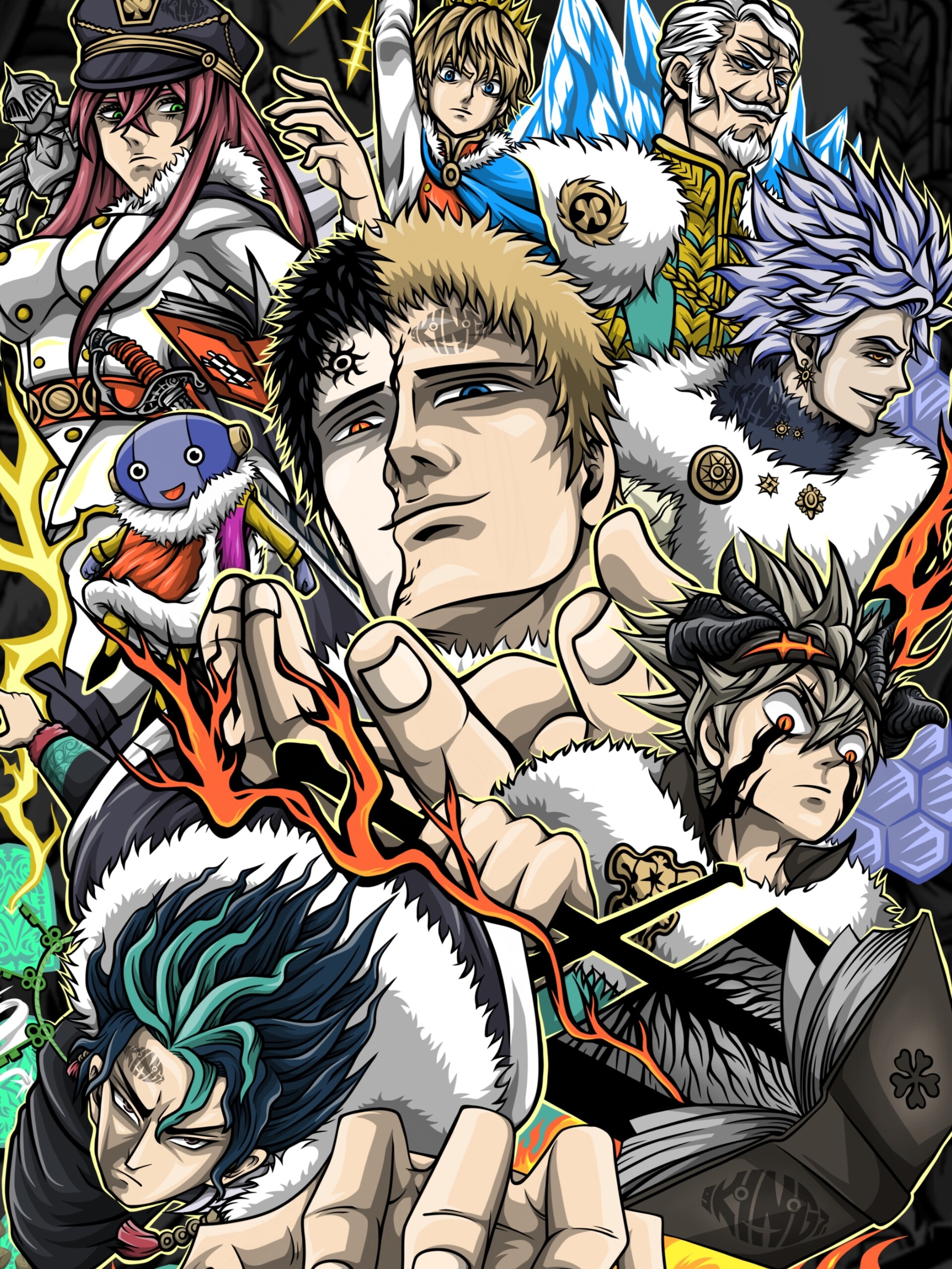 ArtStation - BLACK CLOVER | WIZARD KINGS