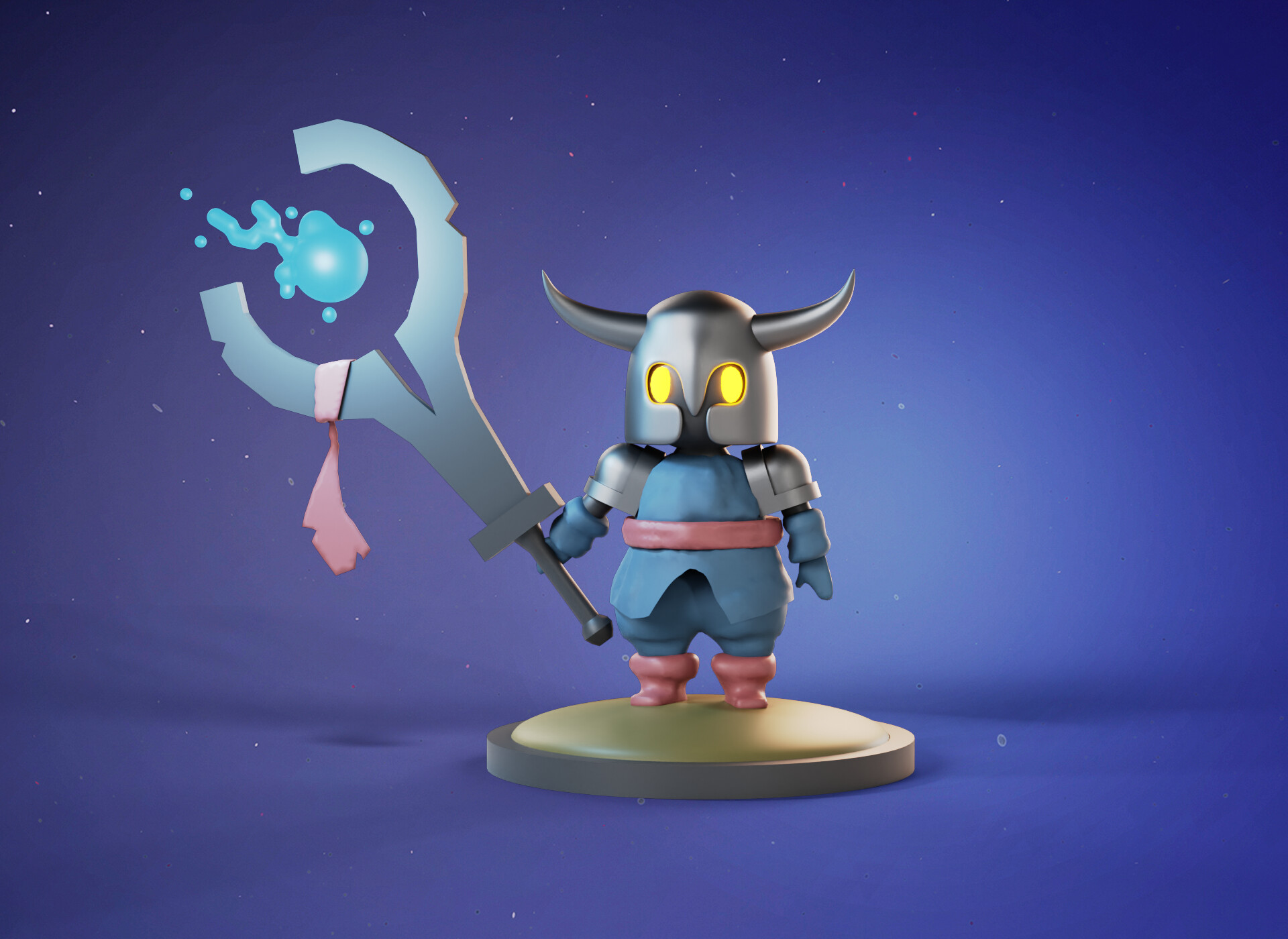 ArtStation - Chibi knight