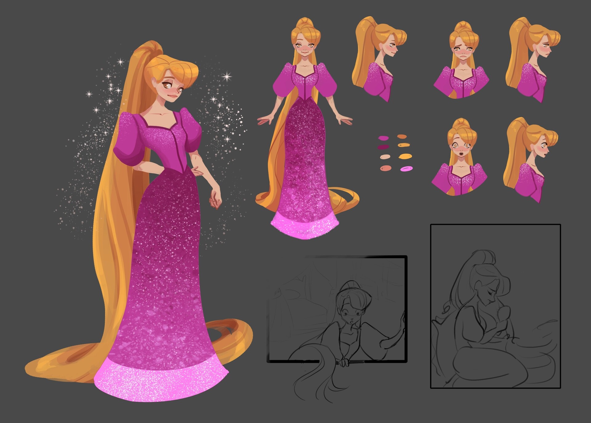 ArtStation - Rapunzel