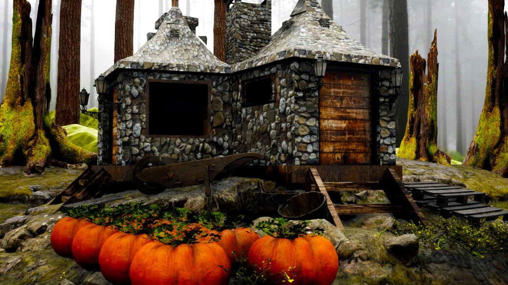 ArtStation - Hagrid House