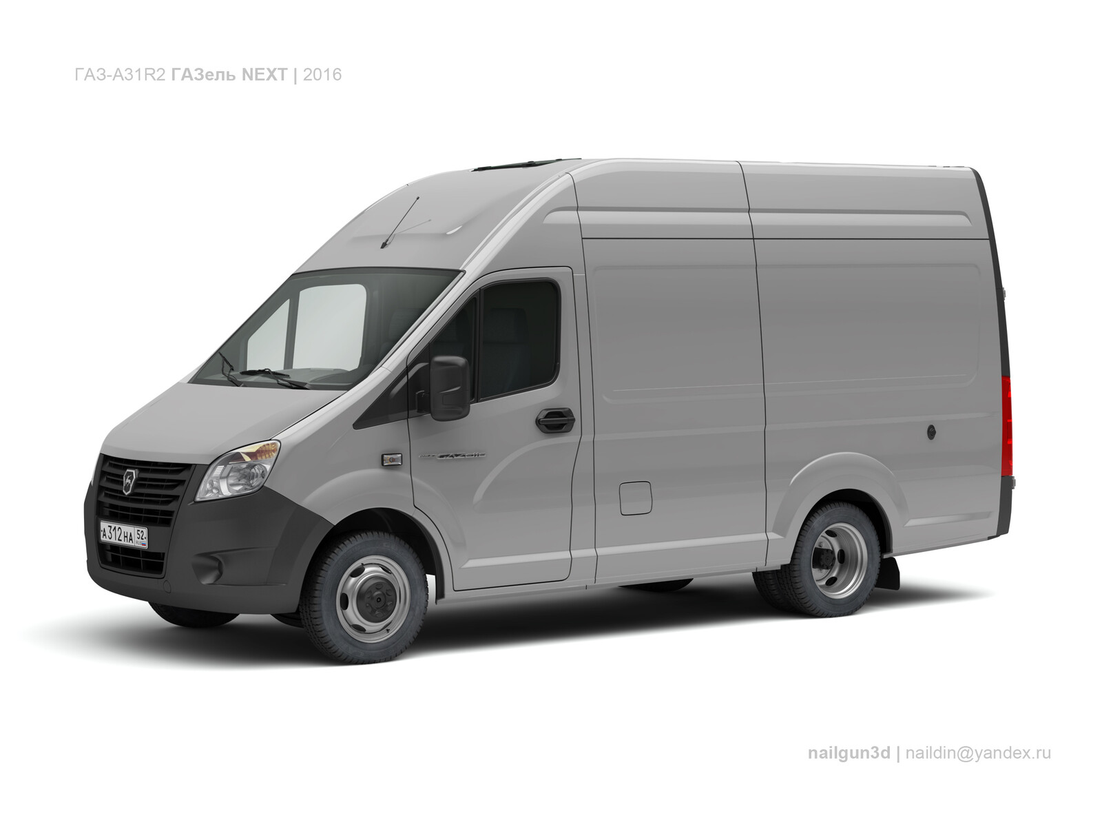 Nailgun3d _ Nail Khusnutdinov - GAZ Gazelle A31R22 + A31R32