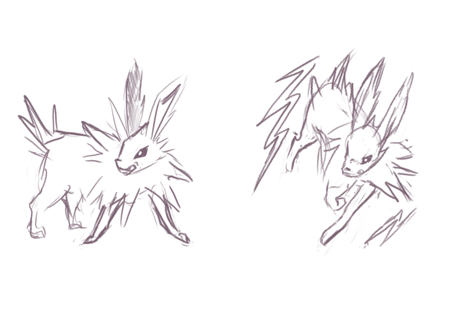 How To Draw Jolteon Step By Step