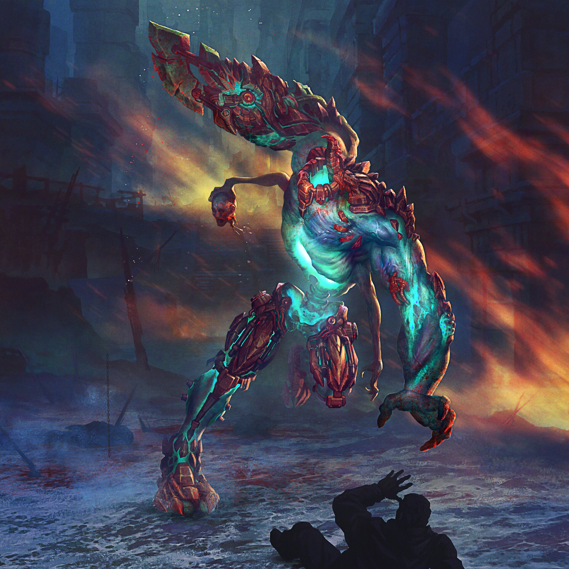 ArtStation - headless creature