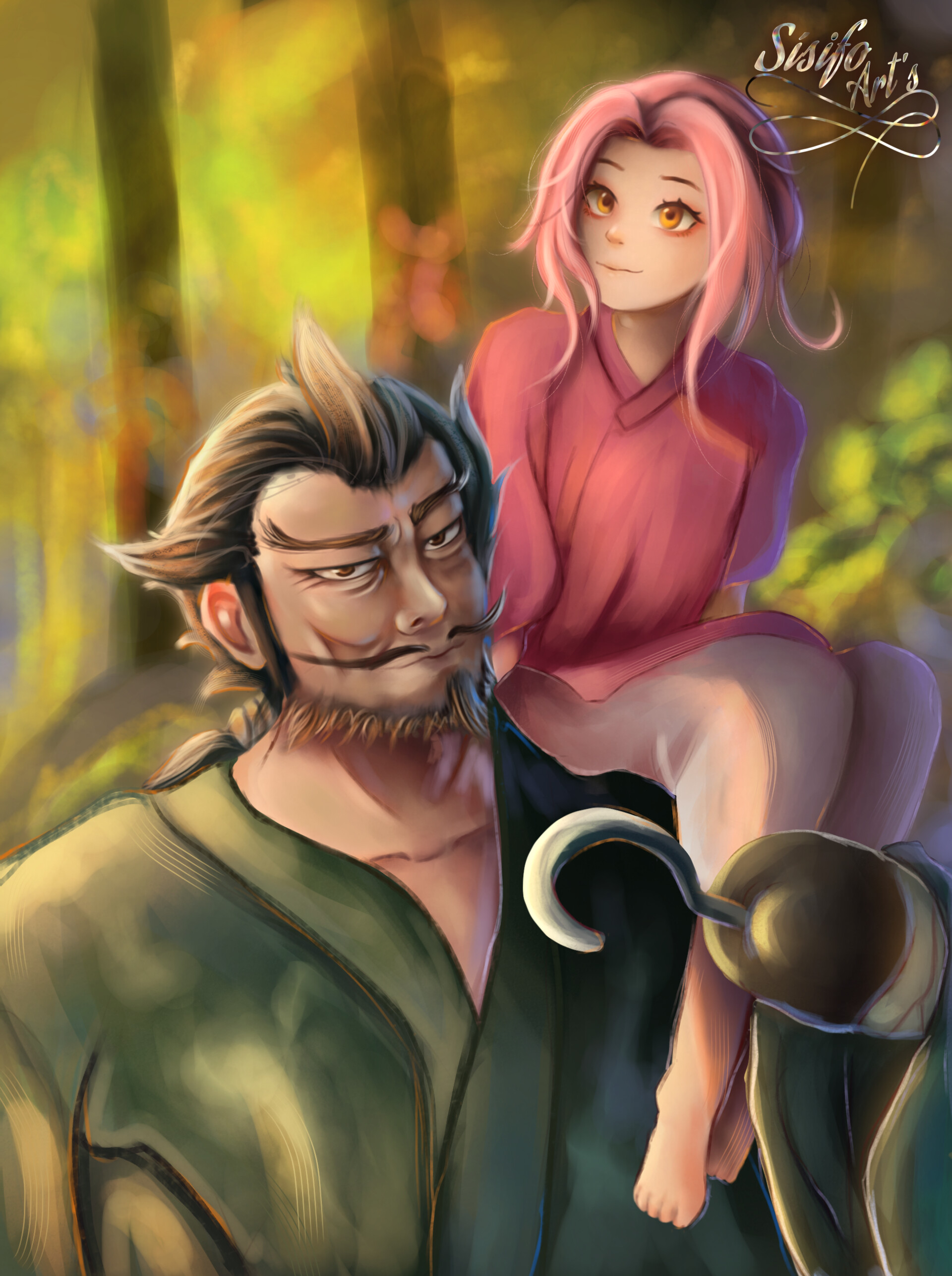 ArtStation - Fan art jigokuraku