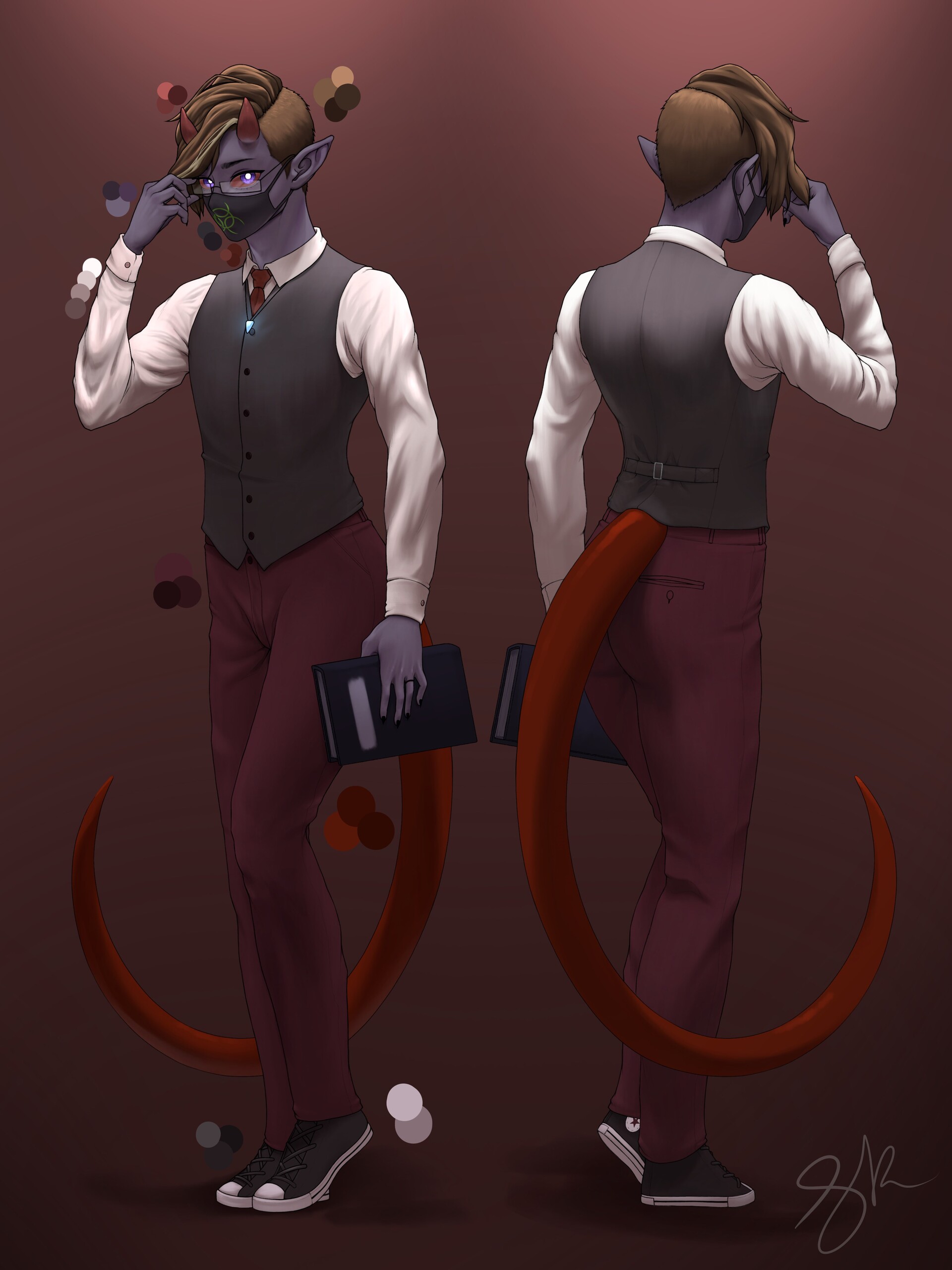 ArtStation - King Damon Ref Sheet