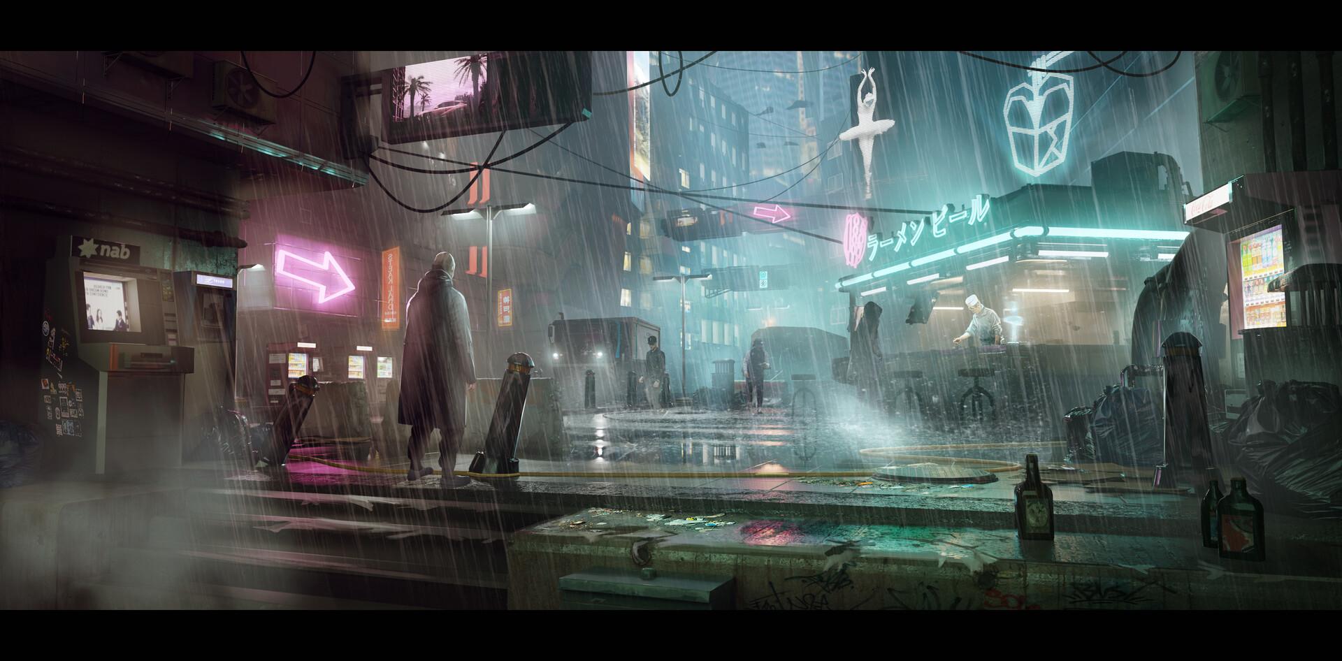 ArtStation - Cyberpunk Streets 1