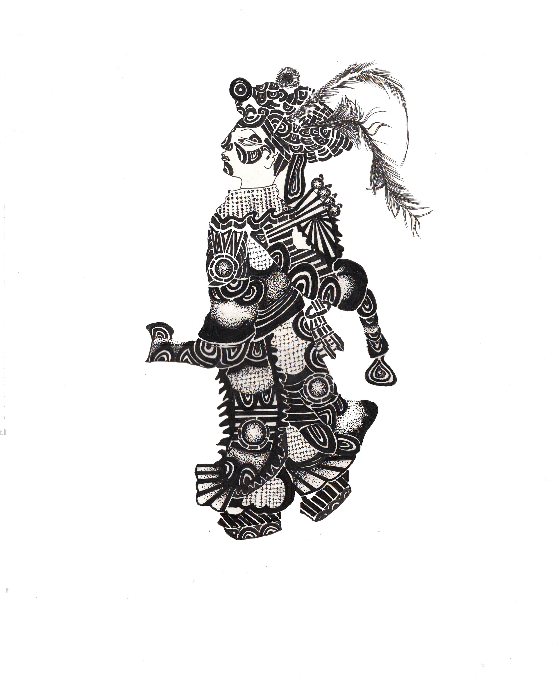 ArtStation - Paper cutting drawing