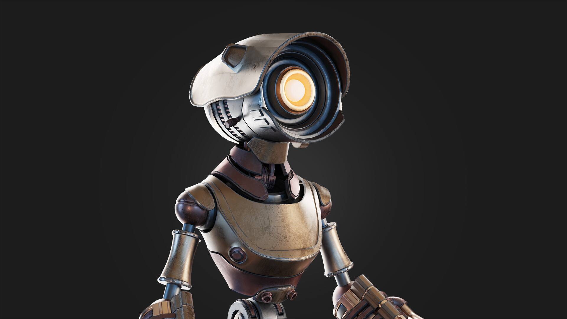 ArtStation - steampunk robot