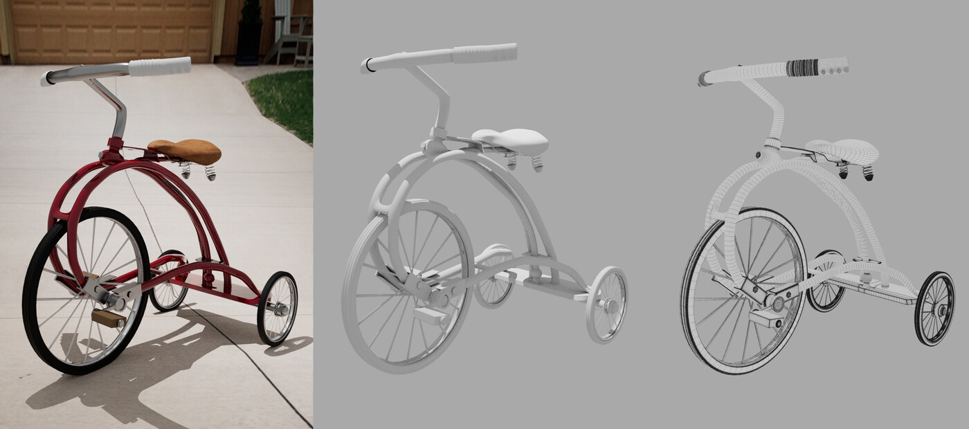 ArtStation - Rocket Tricycle