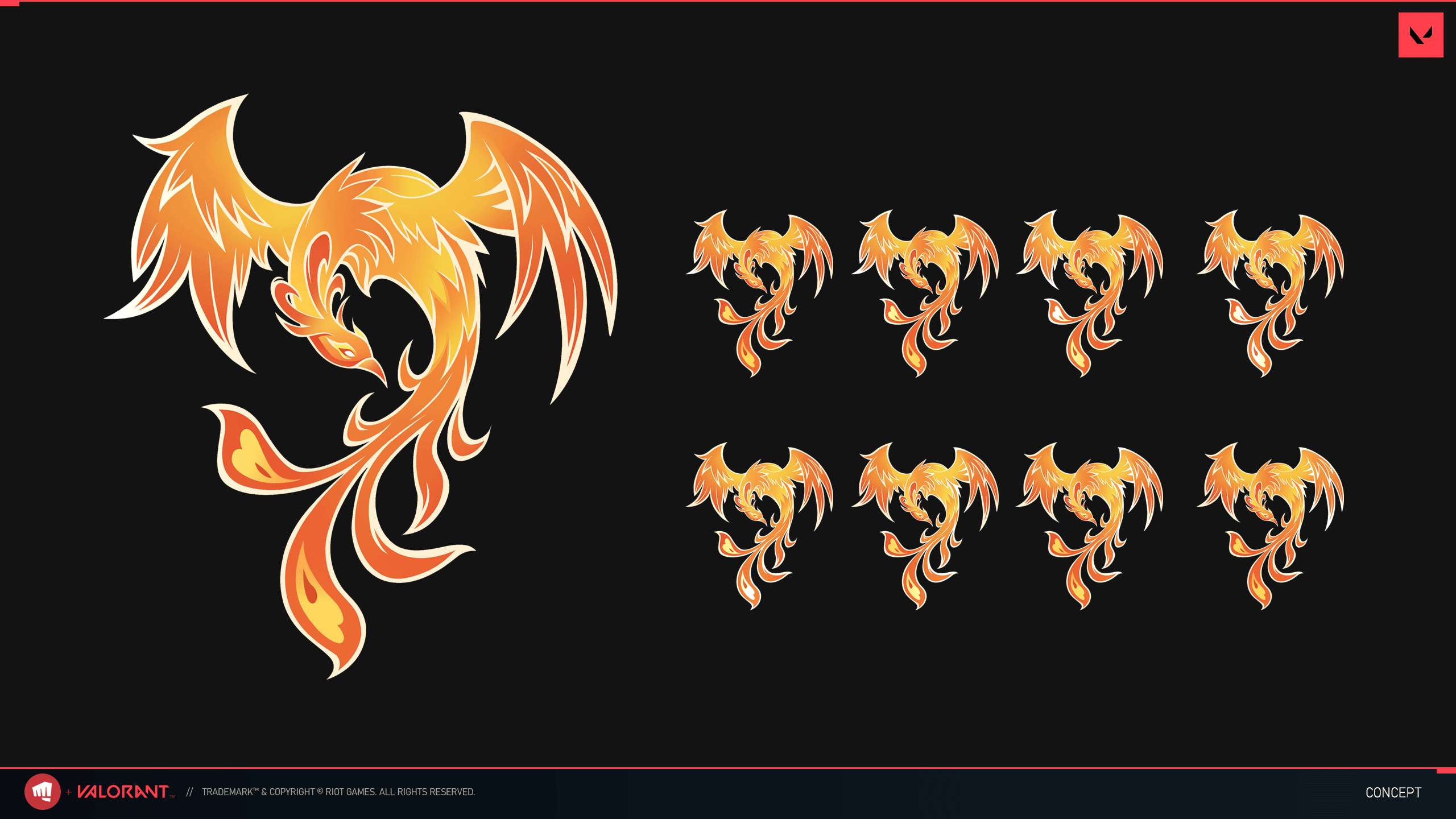 Kudos Productions - Valorant Ignite Fan Skin