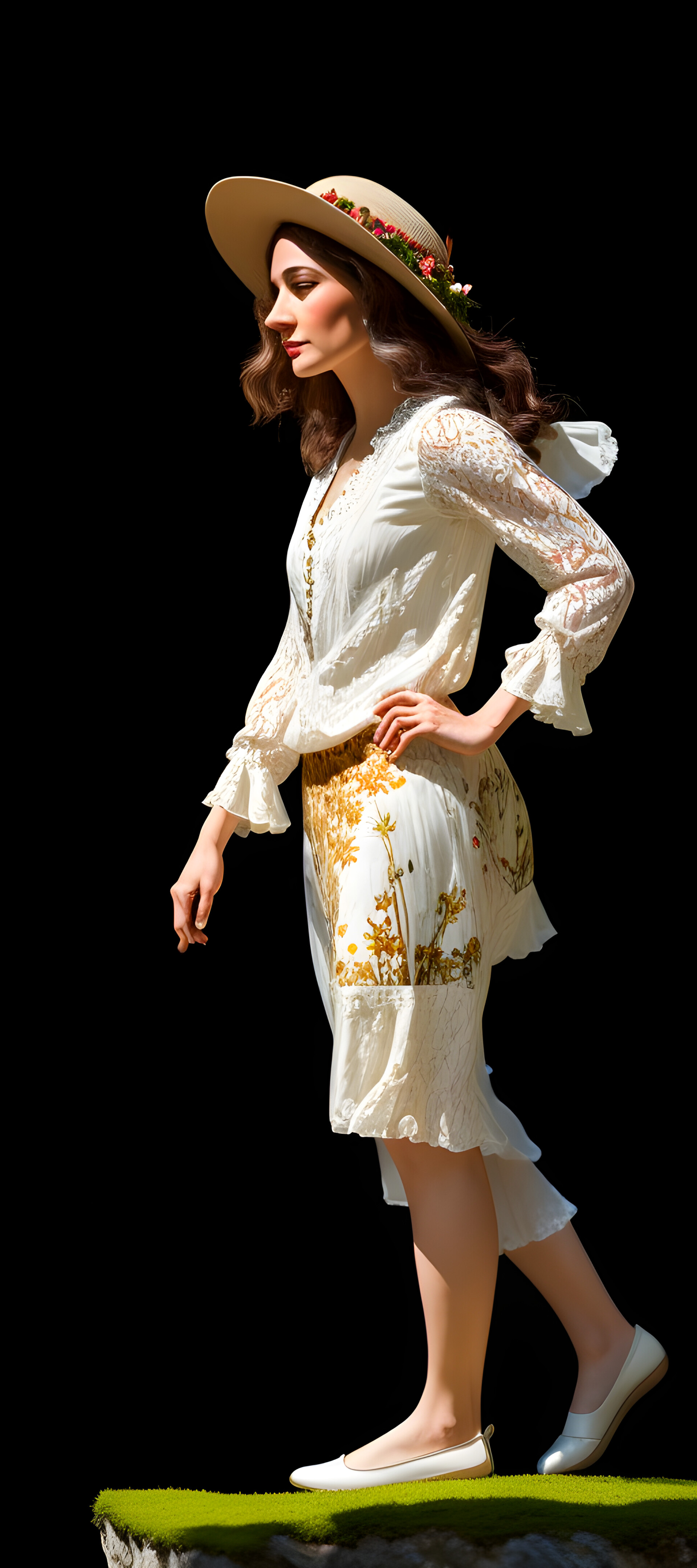 ArtStation - full body portrait of a woman