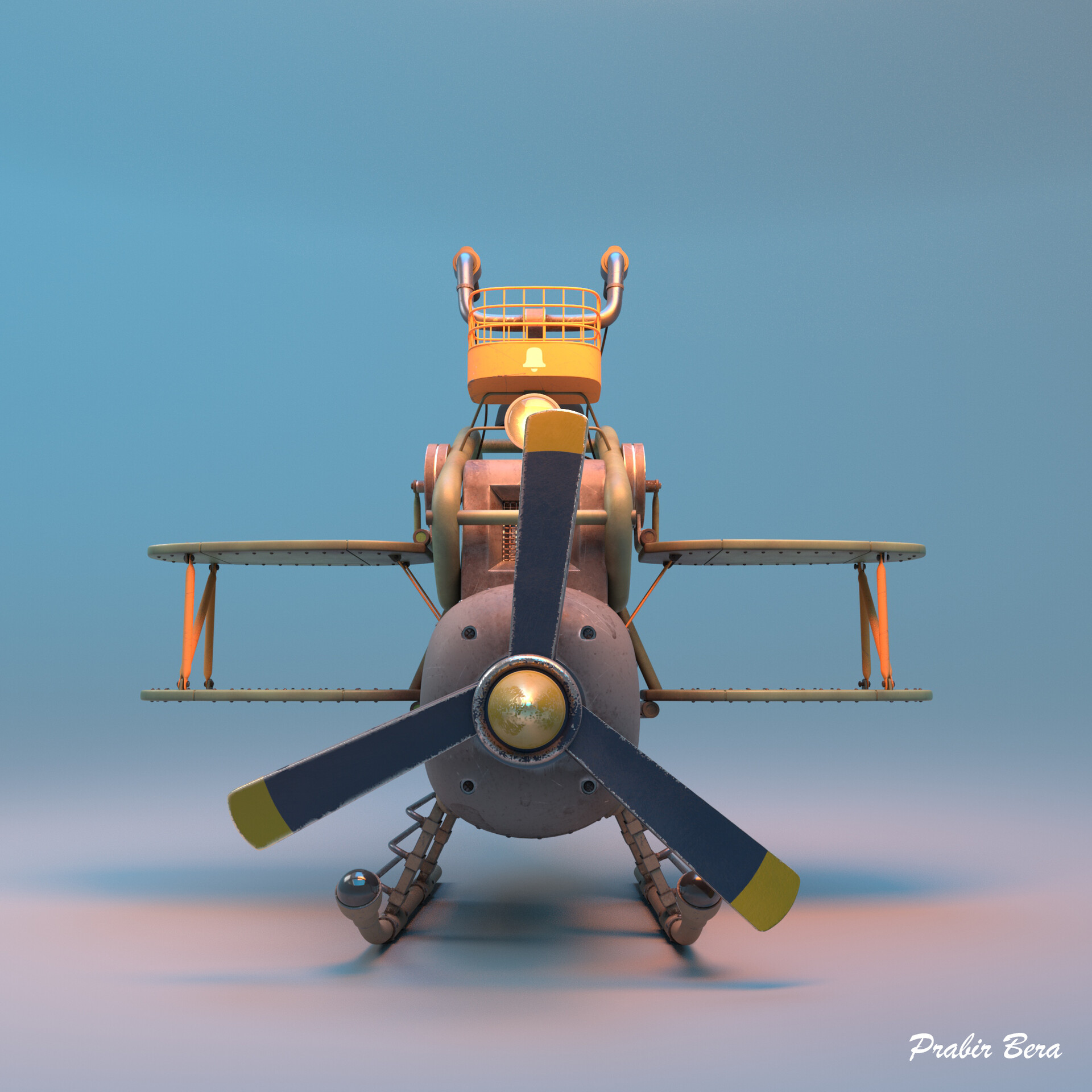 ArtStation - Flying bicycle