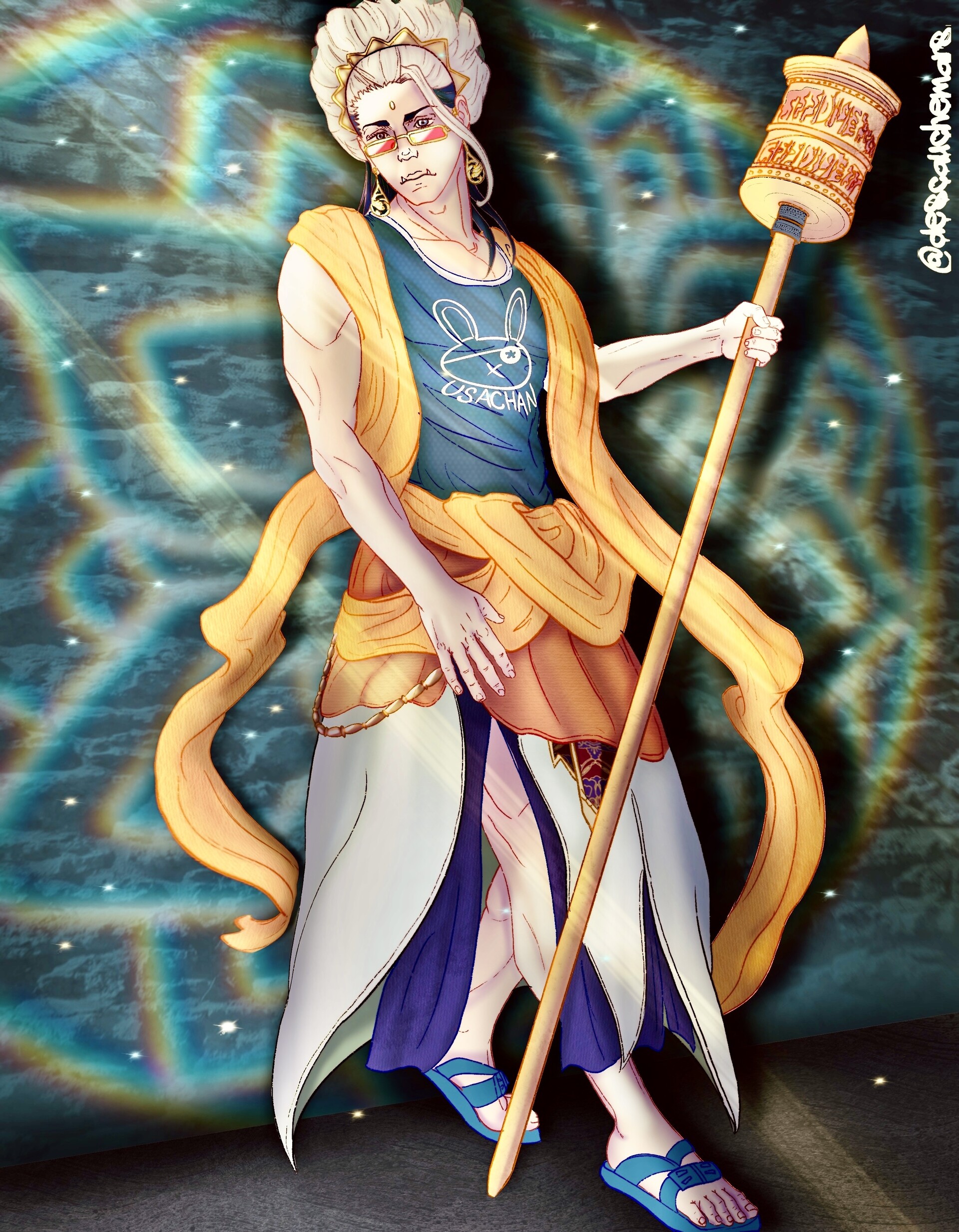 ArtStation - Record of Ragnarok- Buddha Fan Art