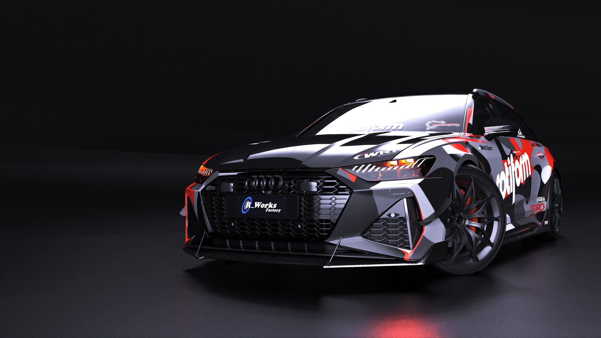 ArtStation - Audi RS6 Camo by R-Works