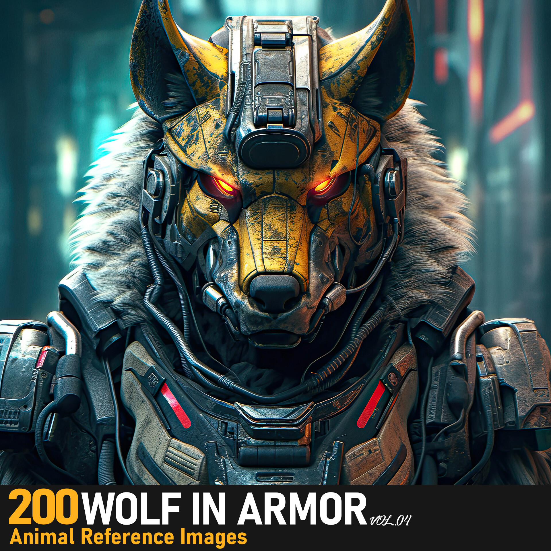 ArtStation - Wolf In Armor VOL.04|4K Reference Images