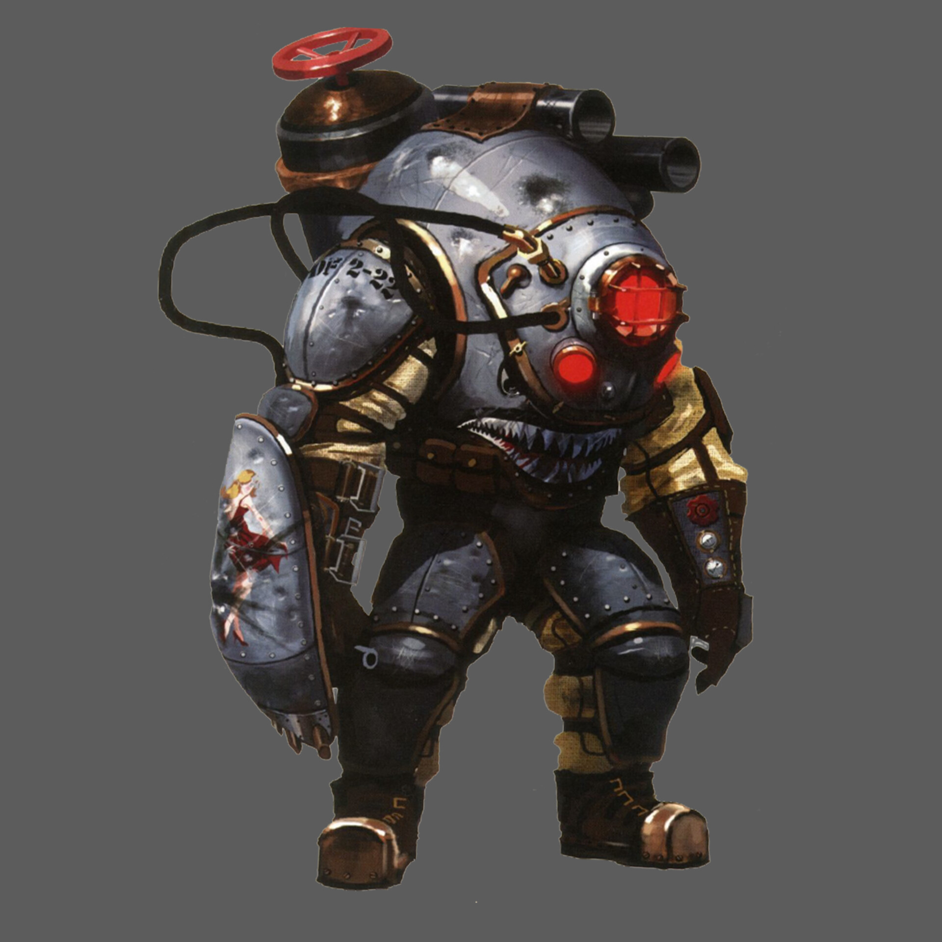 Big Daddy Bioshock Art