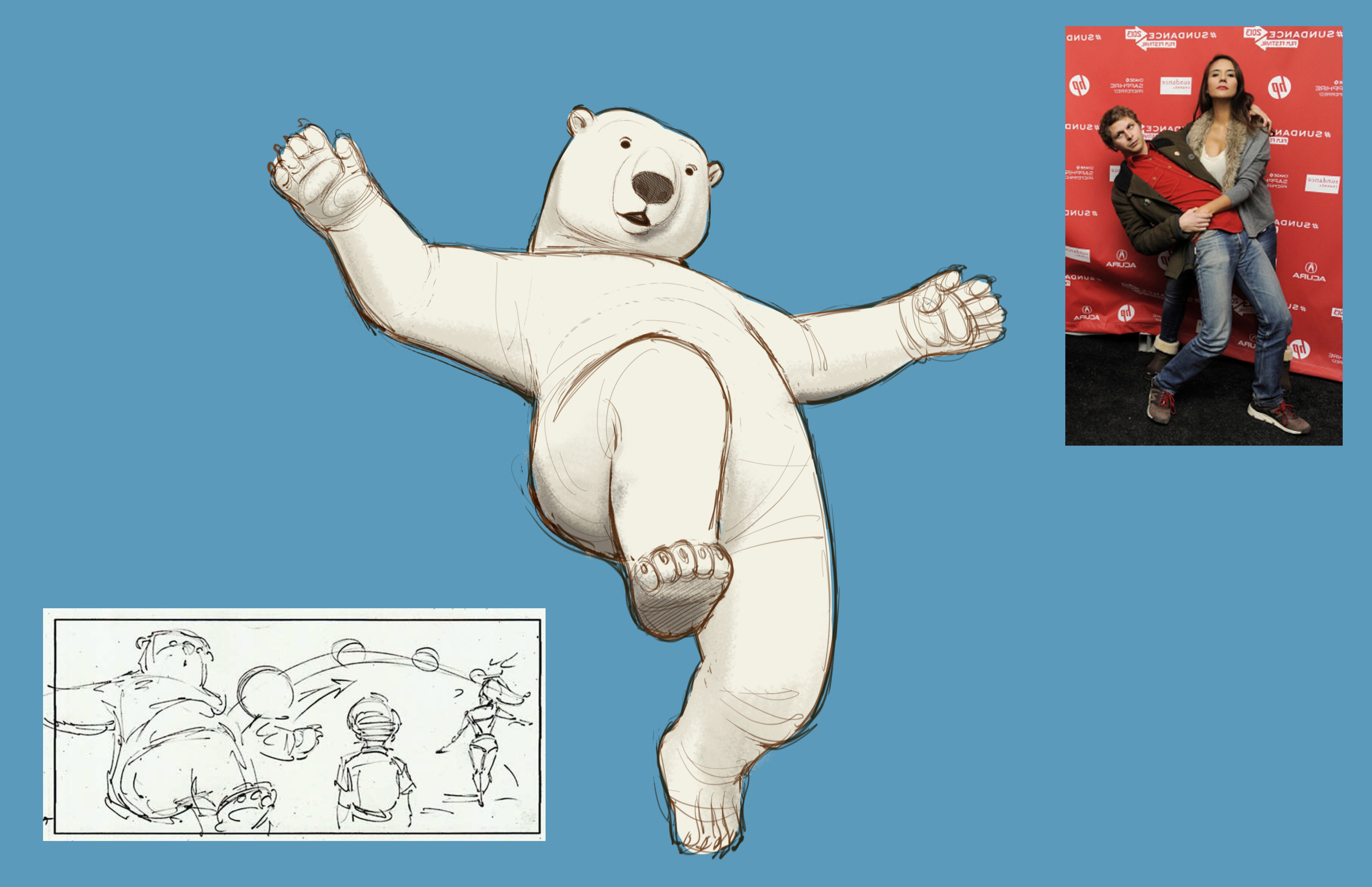 Sylvain Deboissy - Coca Cola Bear Character Design (2015)